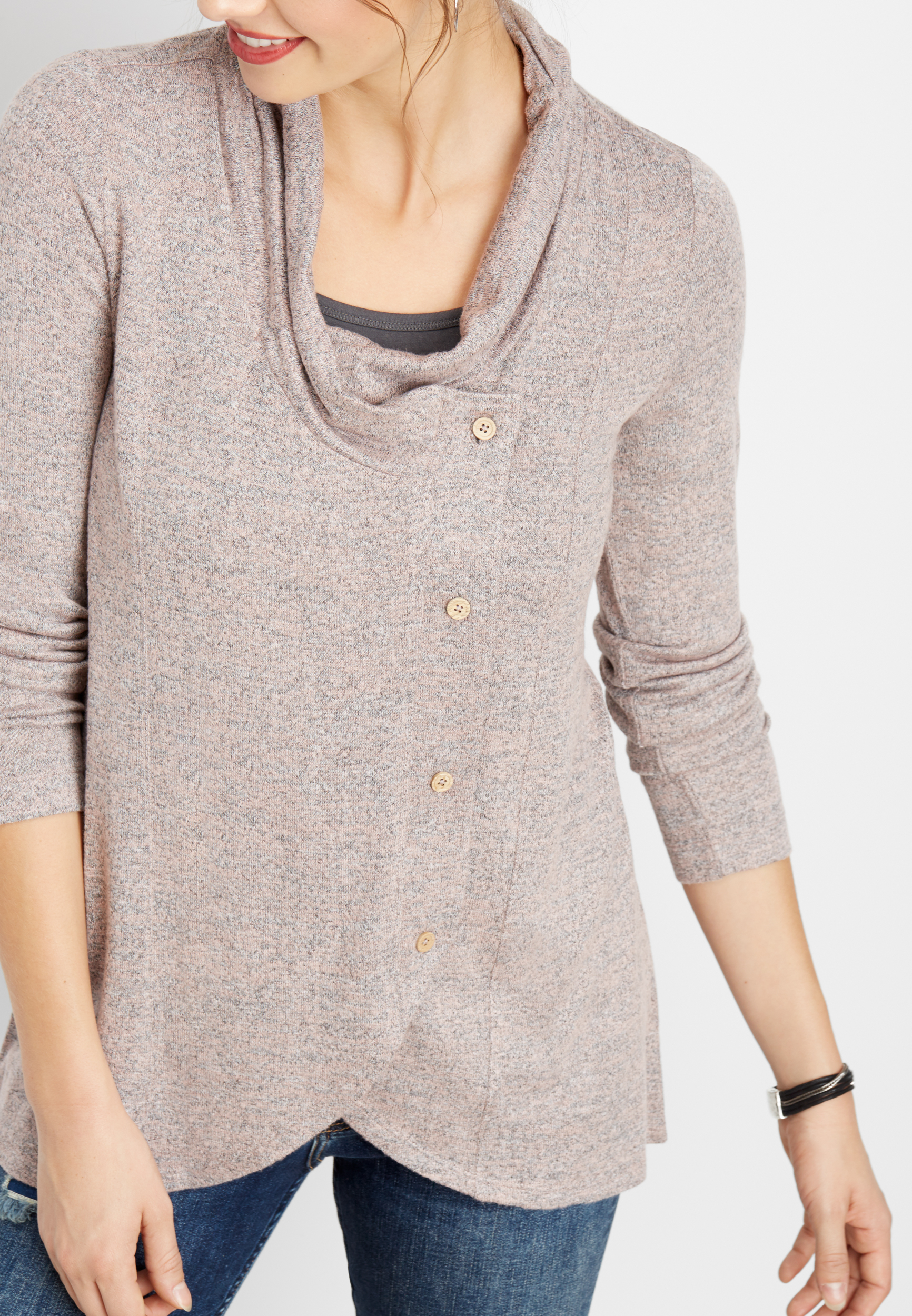 asymmetrical button front cardigan | maurices