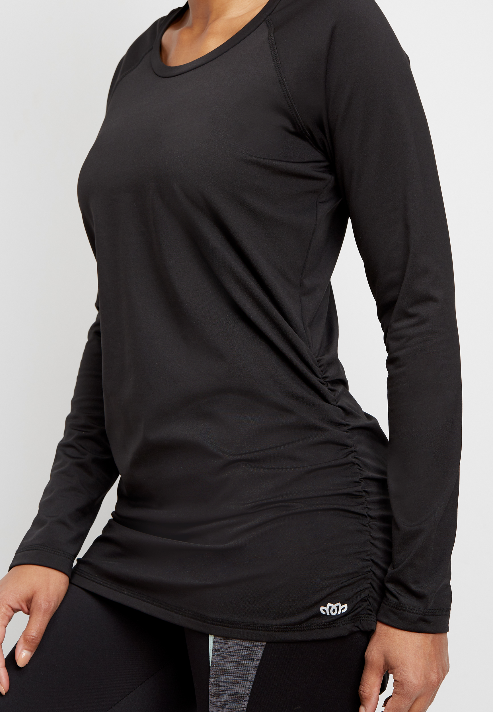 cinched side tunic pullover | maurices