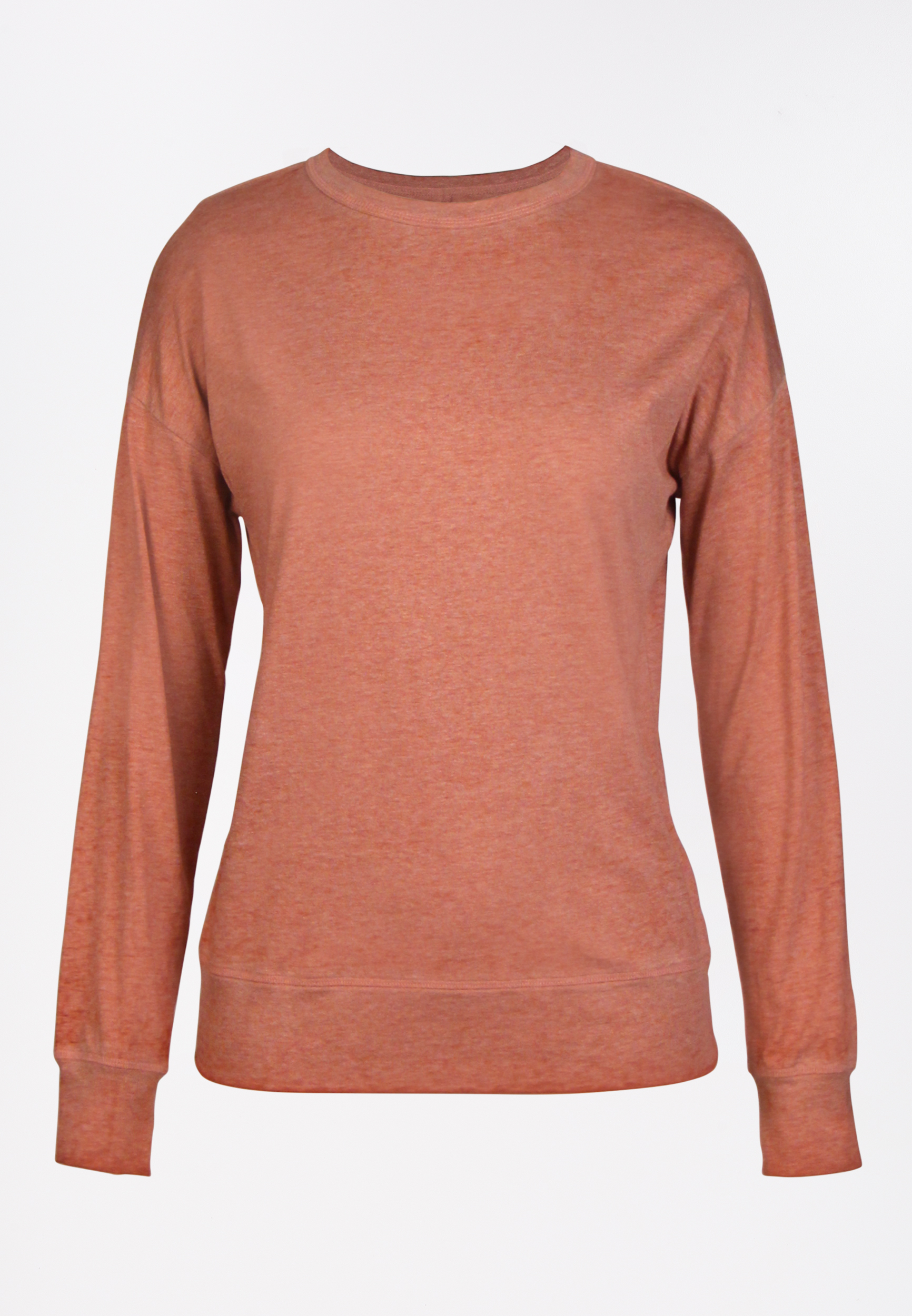 Solid Long Sleeve Pullover | maurices