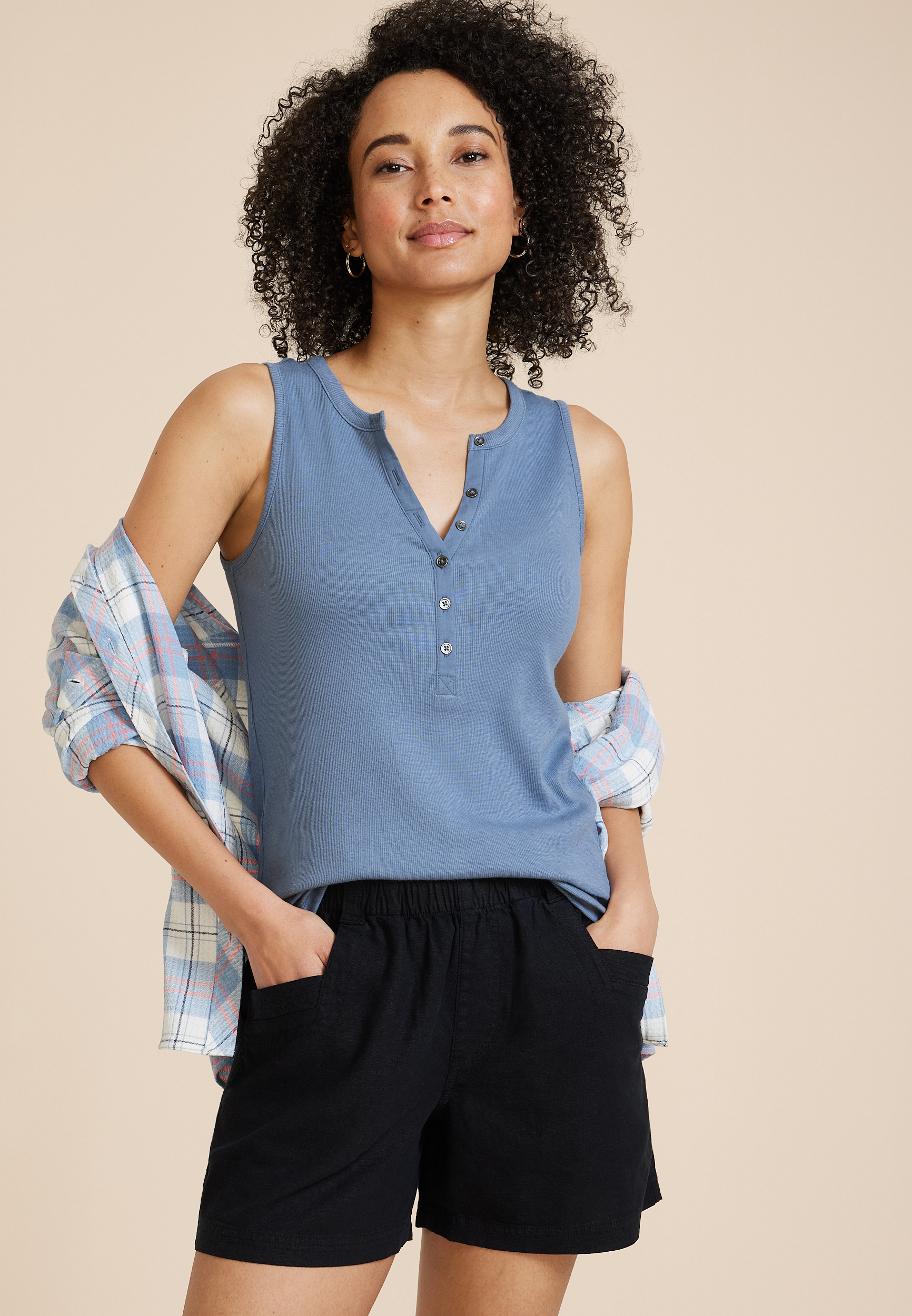 Henley Tank Top | maurices