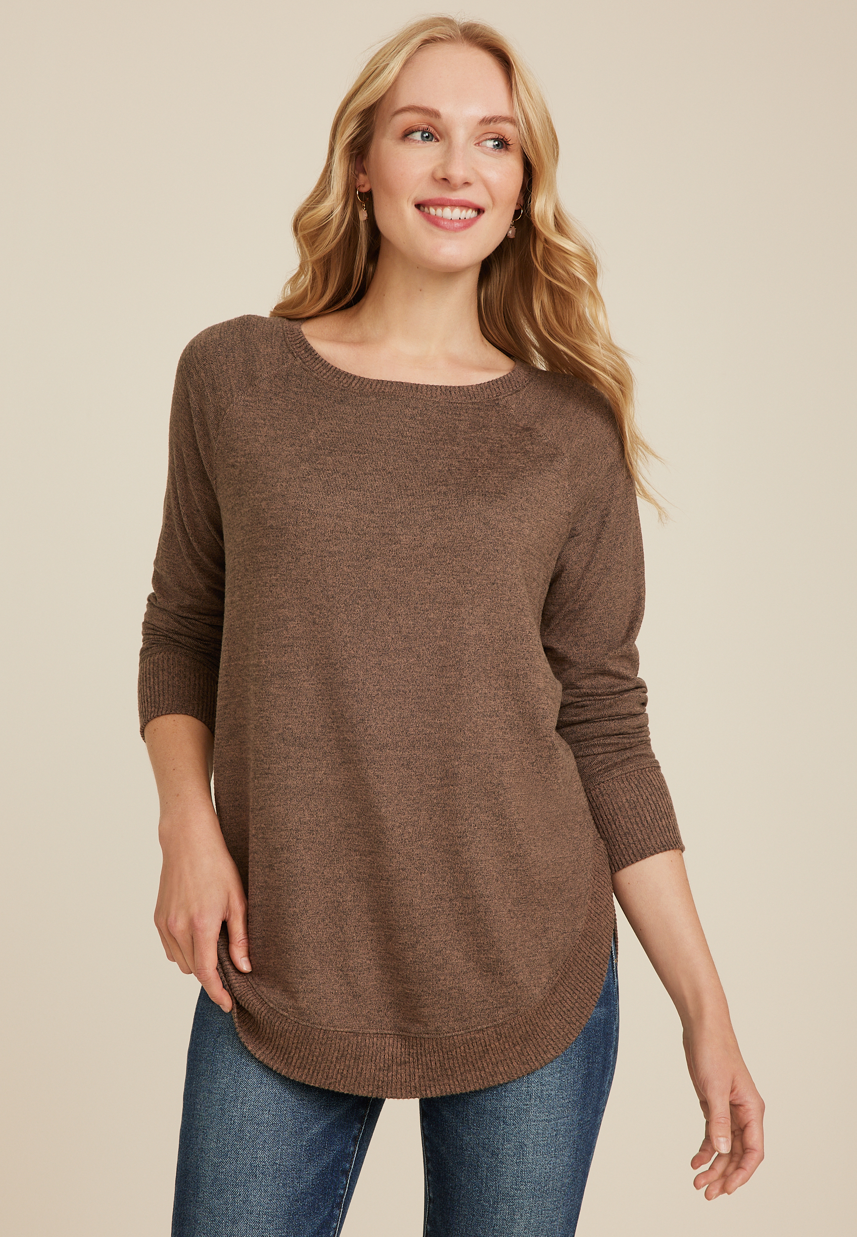 Haven Round Hem Tunic | maurices