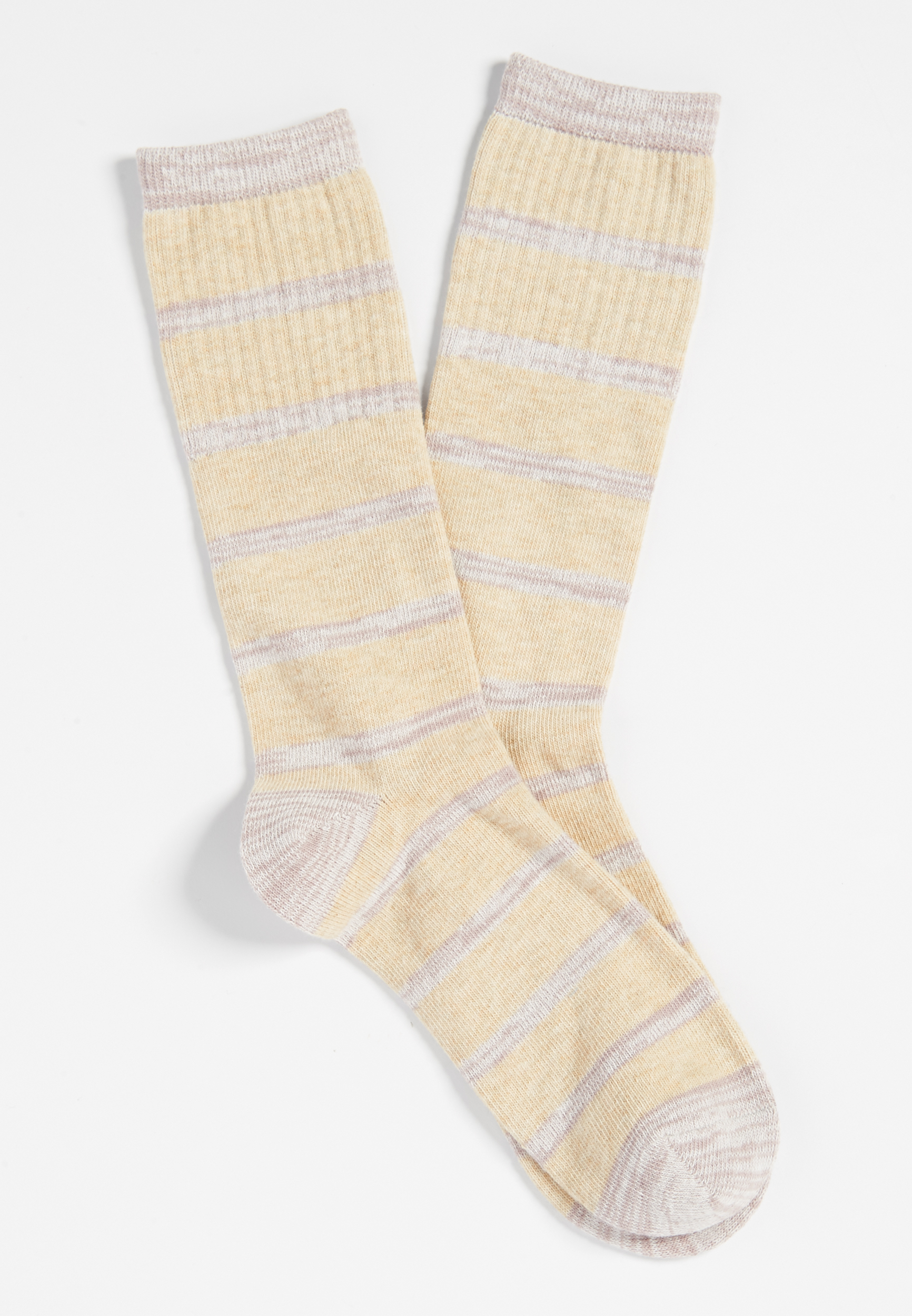 marled stripe crew sock | maurices