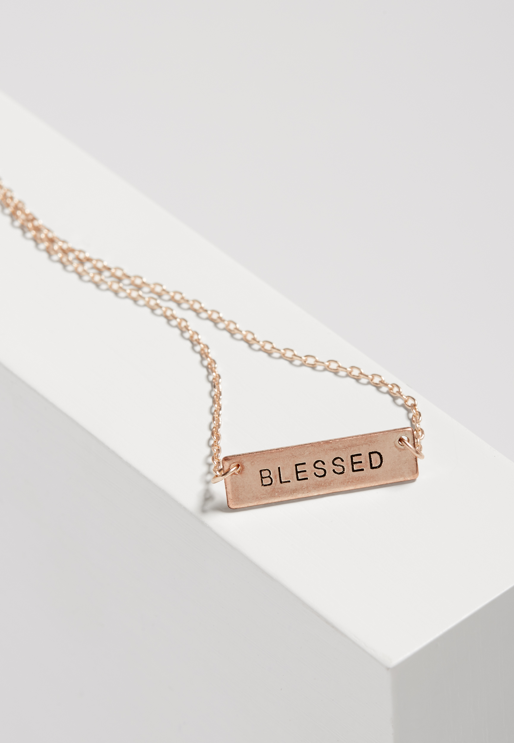 blessed tag necklace | maurices