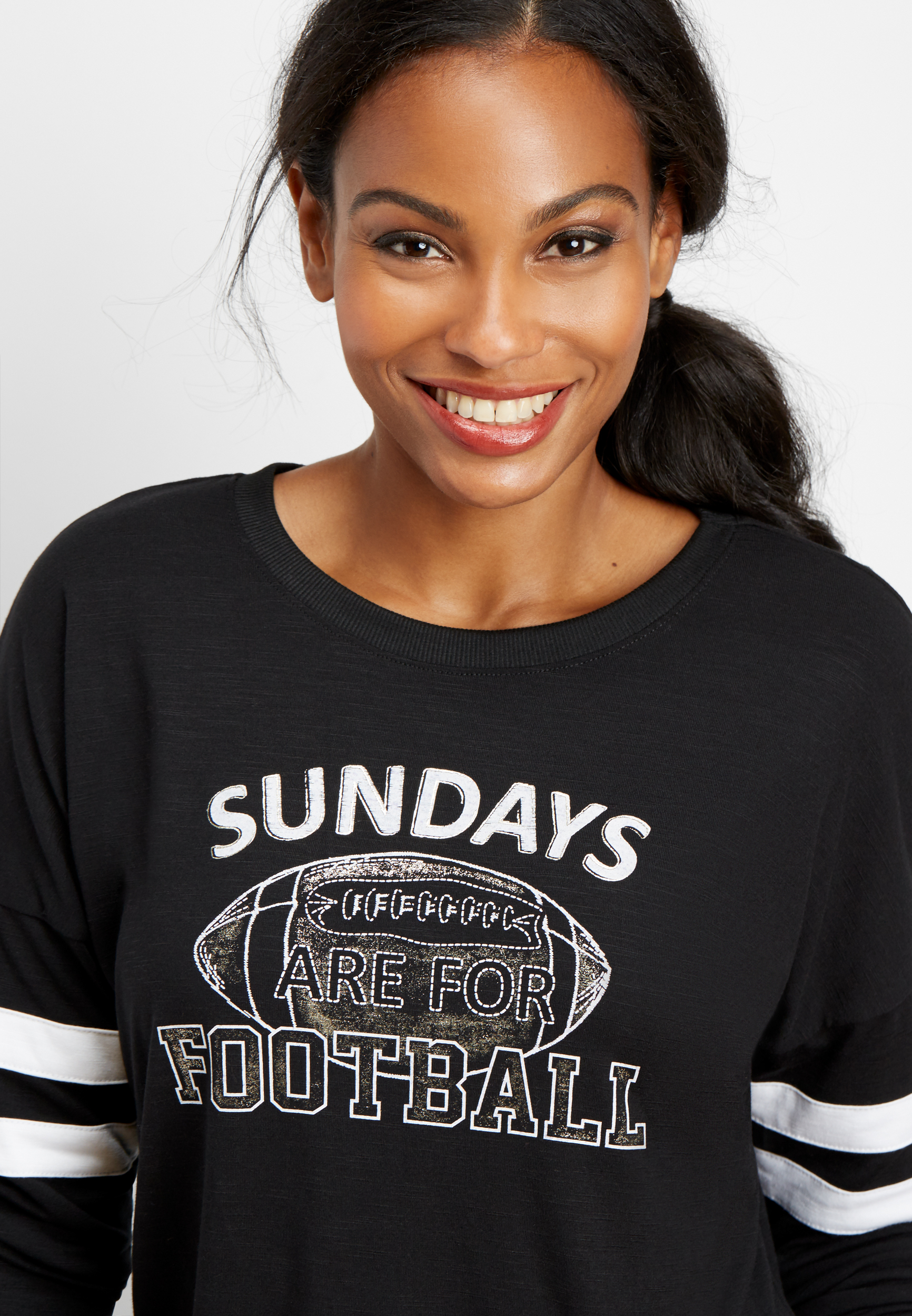 sunday football graphic tee | maurices