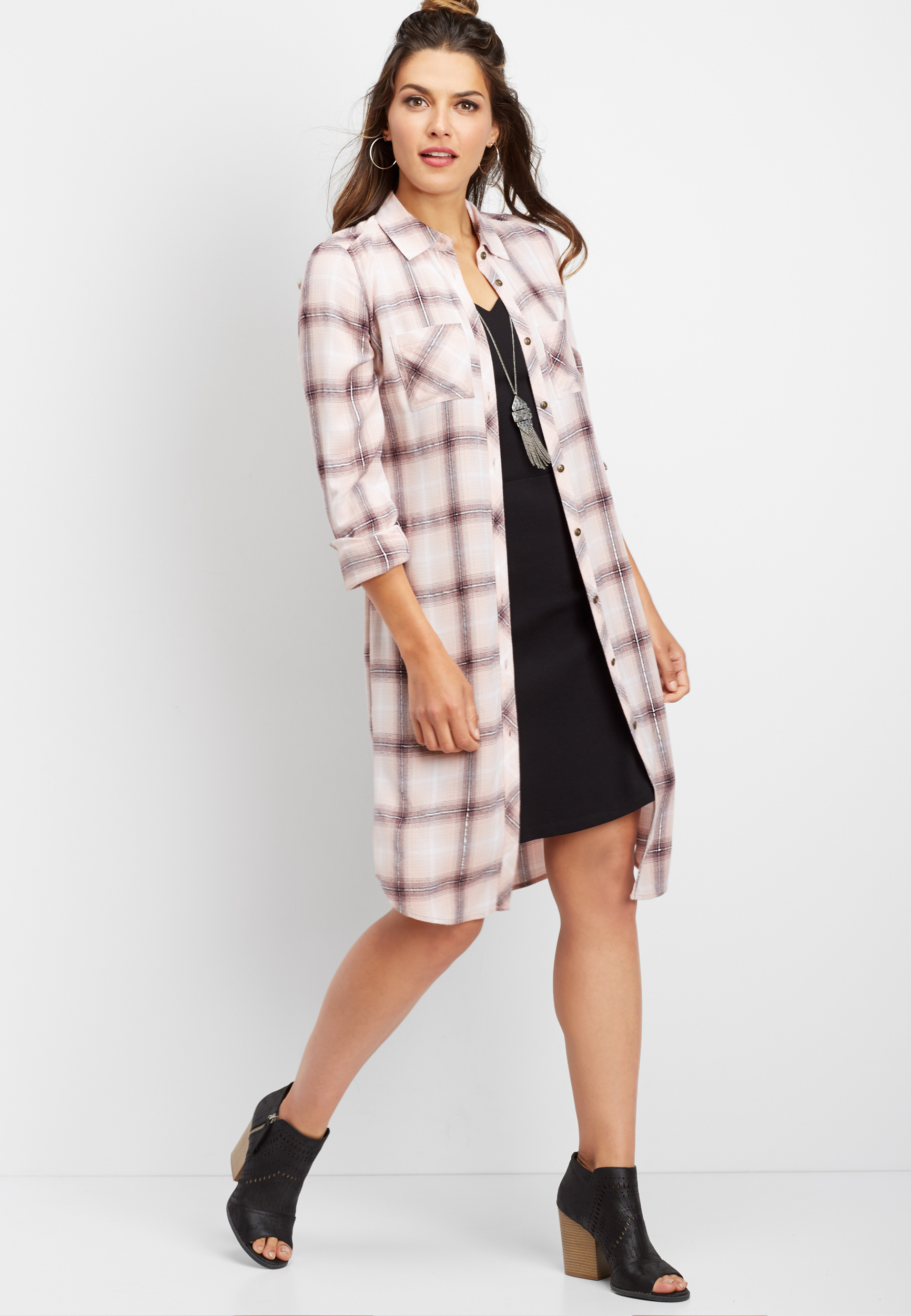 Plaid & Button Down Shirts | maurices