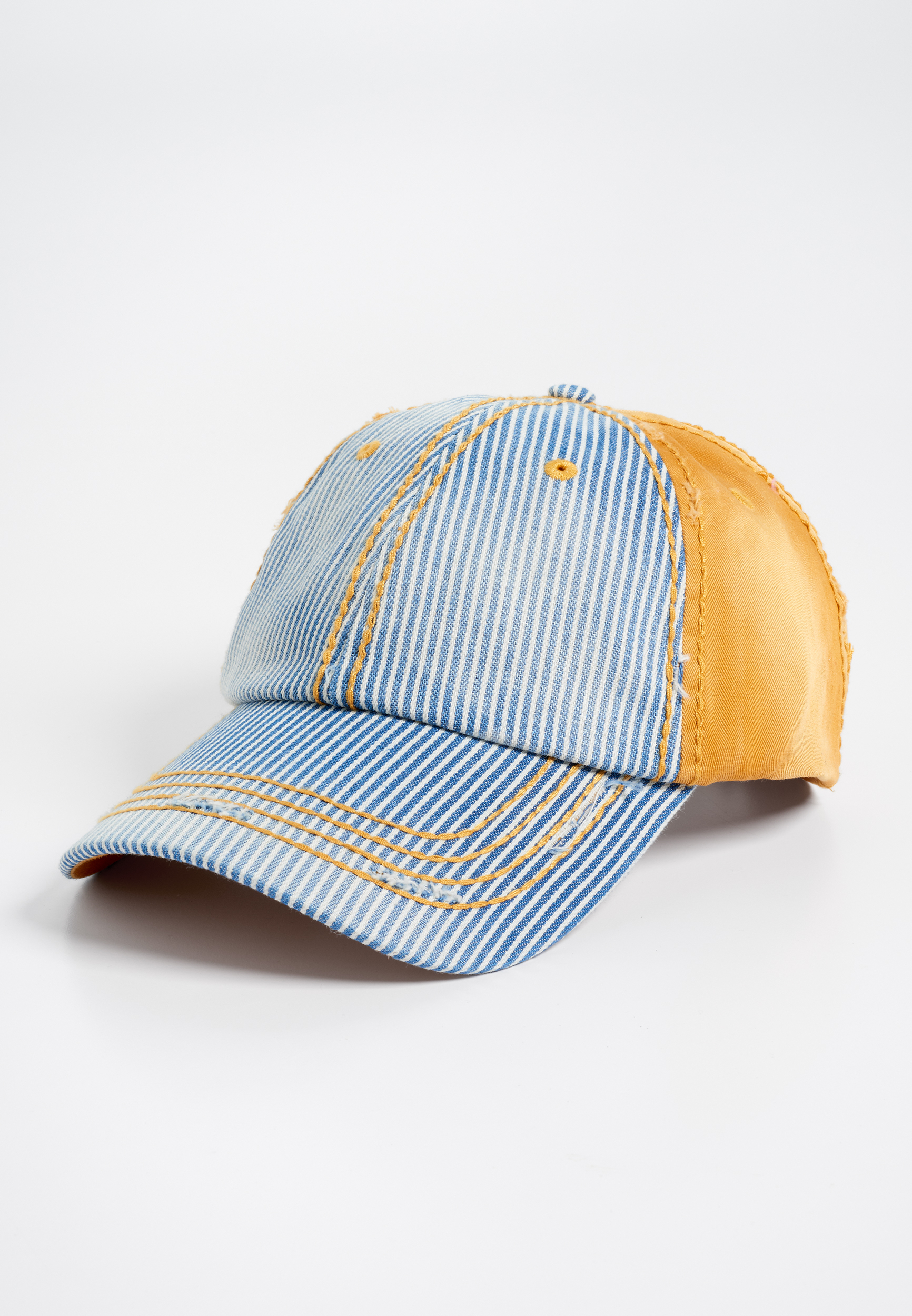 stripe front baseball hat | maurices
