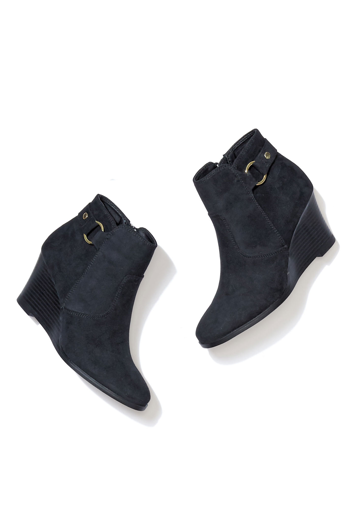 Rachel buckle wedge | maurices