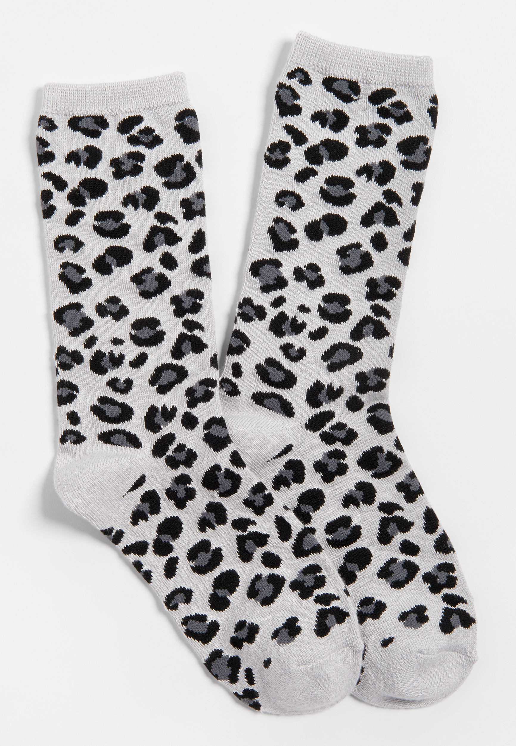 leopard print crew socks | maurices