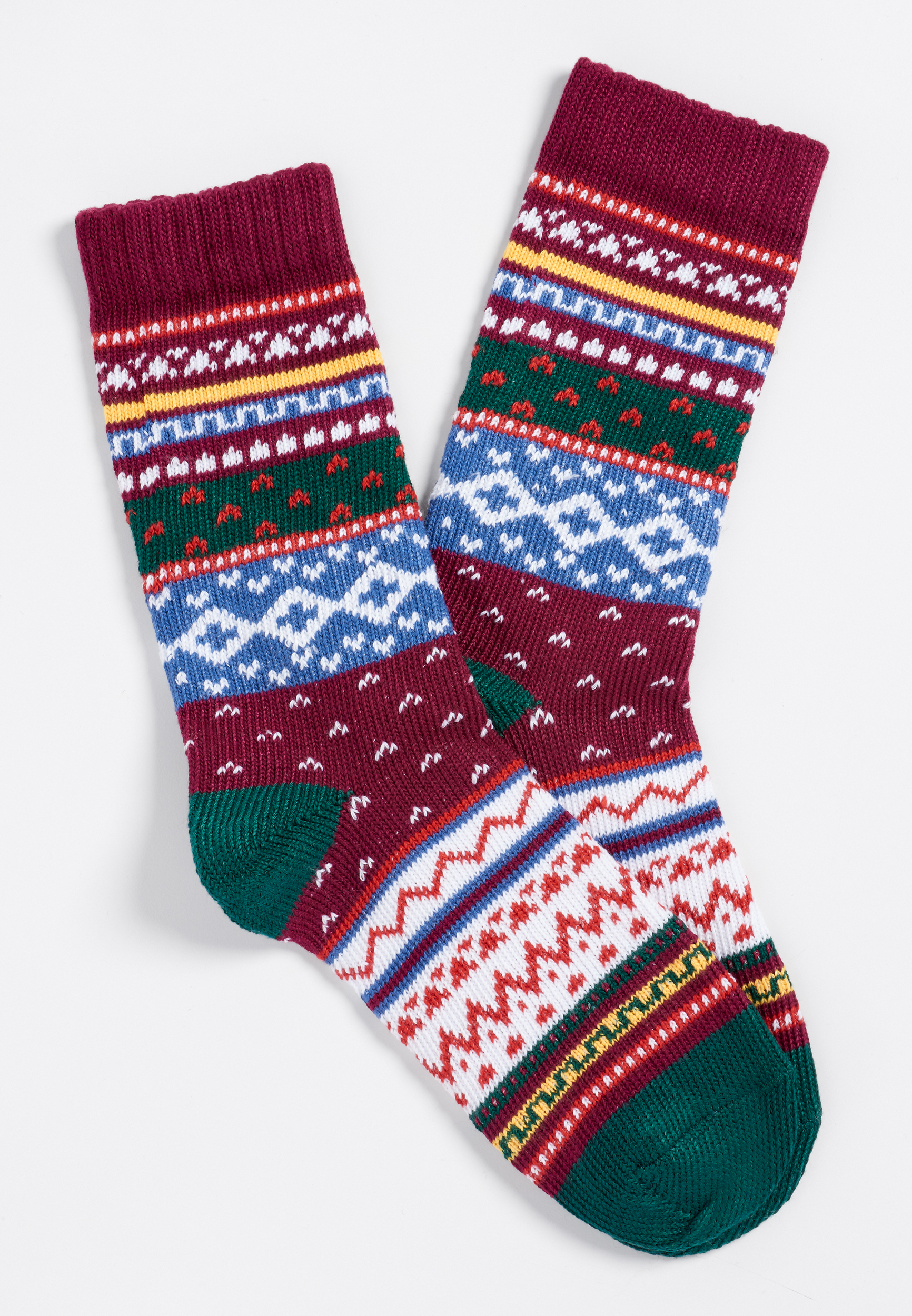 fair isle crew socks | maurices