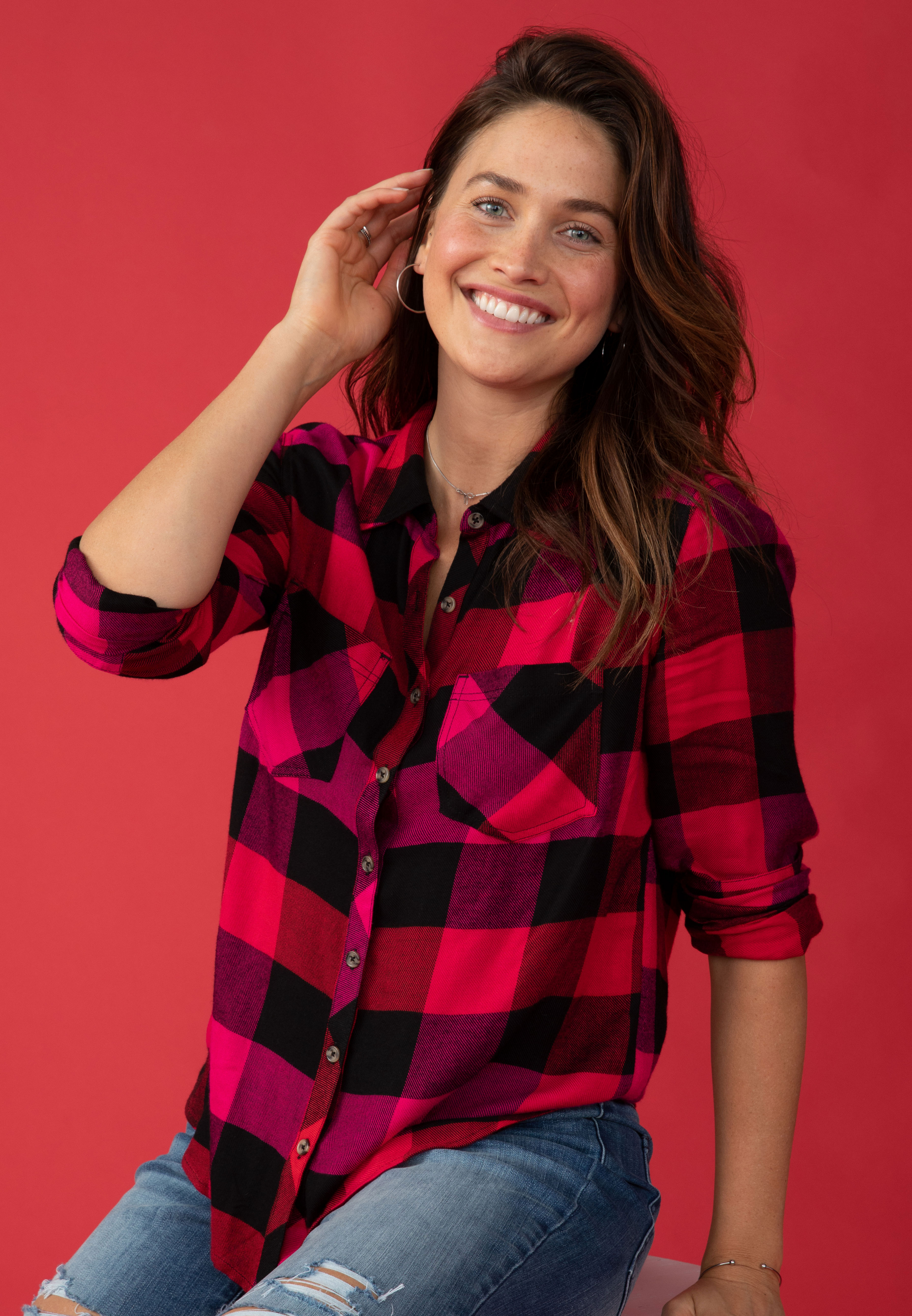 Buffalo Plaid Button Down Shirt Maurices