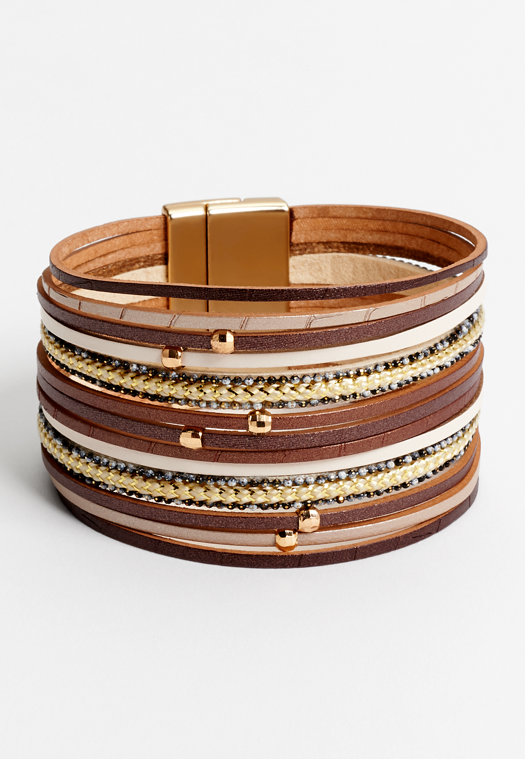 Multi Row Magnetic Bracelet Maurices