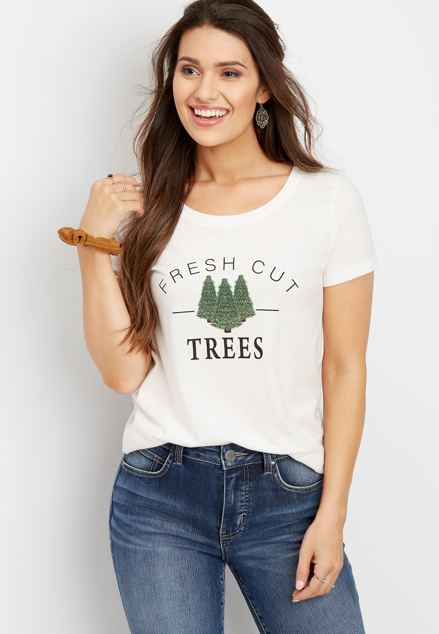 fresh cut trees graphic tee | maurices