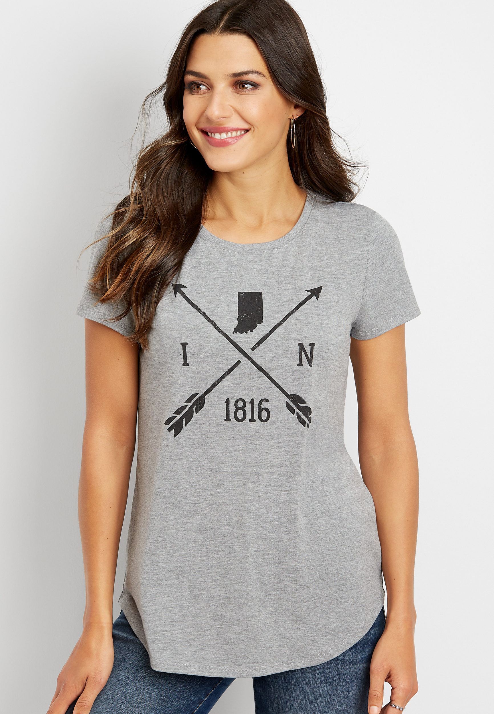 indiana Arrow Graphic Tee | maurices