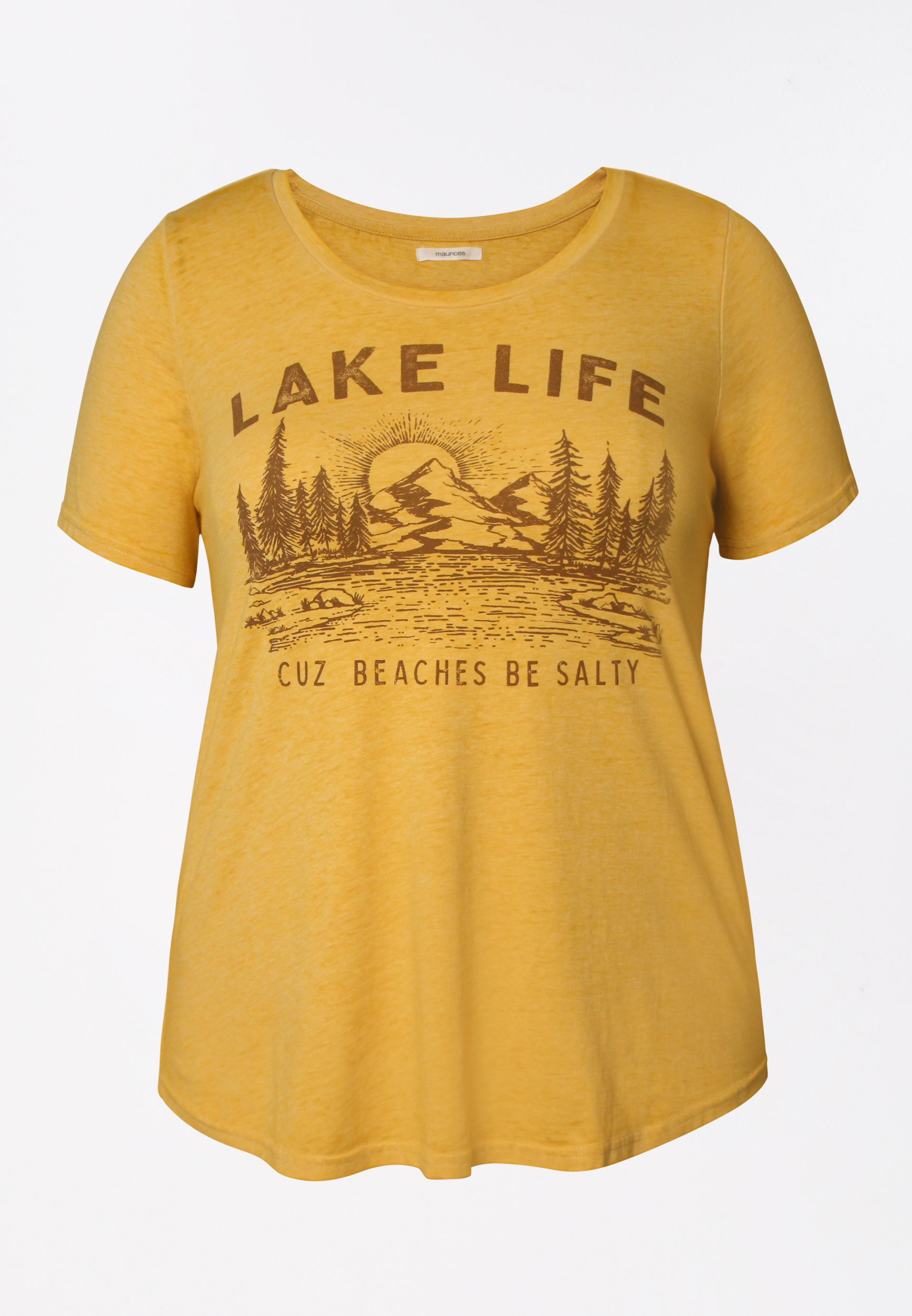 Plus Size Lake Life Graphic Tee | maurices