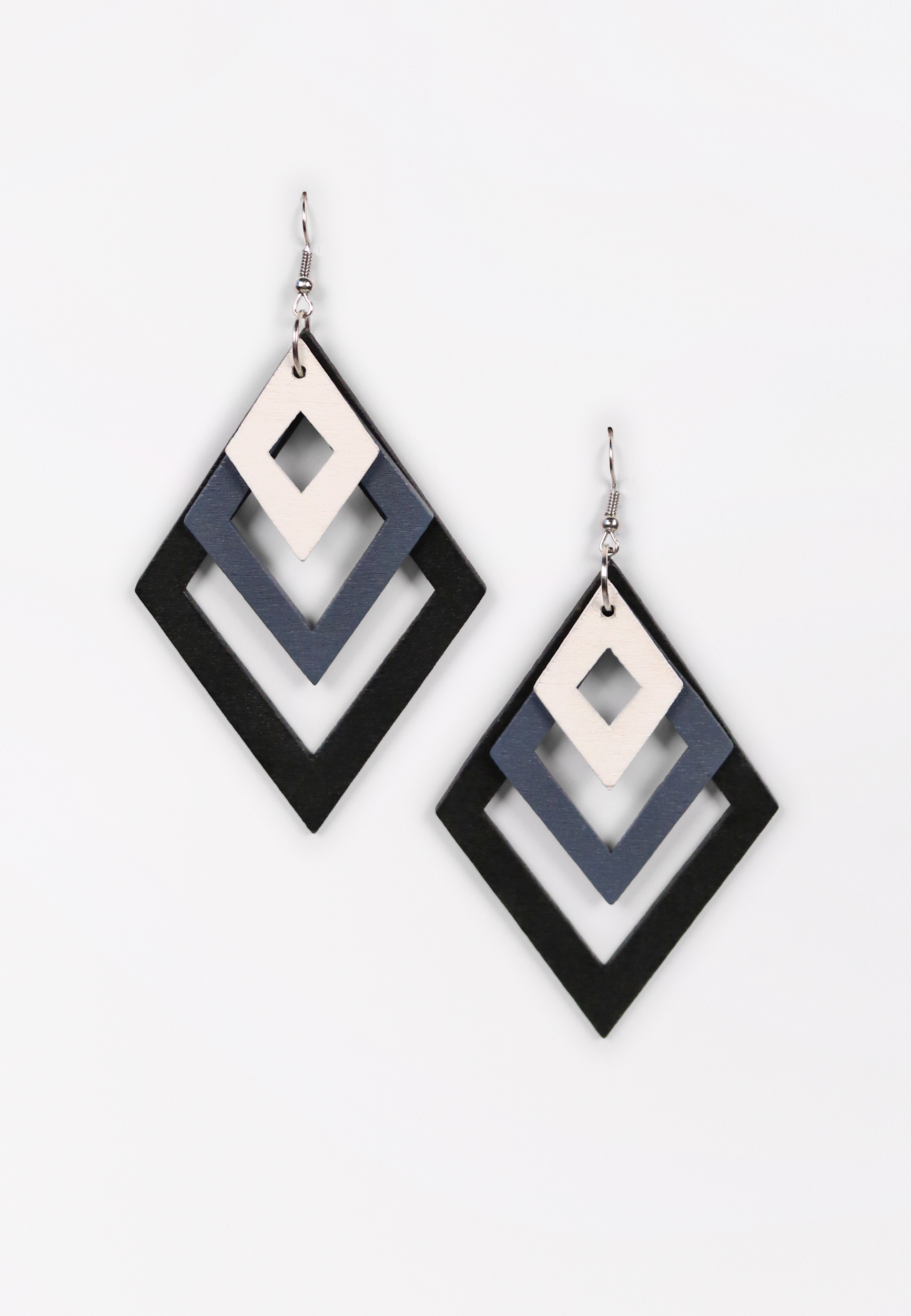 Multi Color Cut Out Drop Earrings | maurices