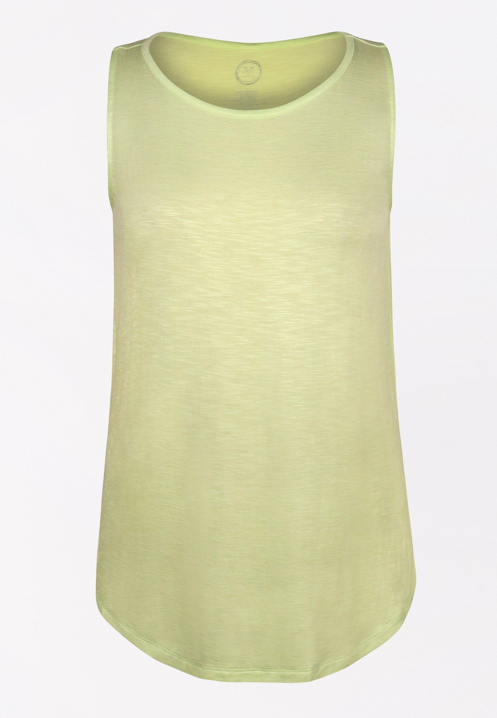 24/7 Lime High Neck Tank Top | maurices