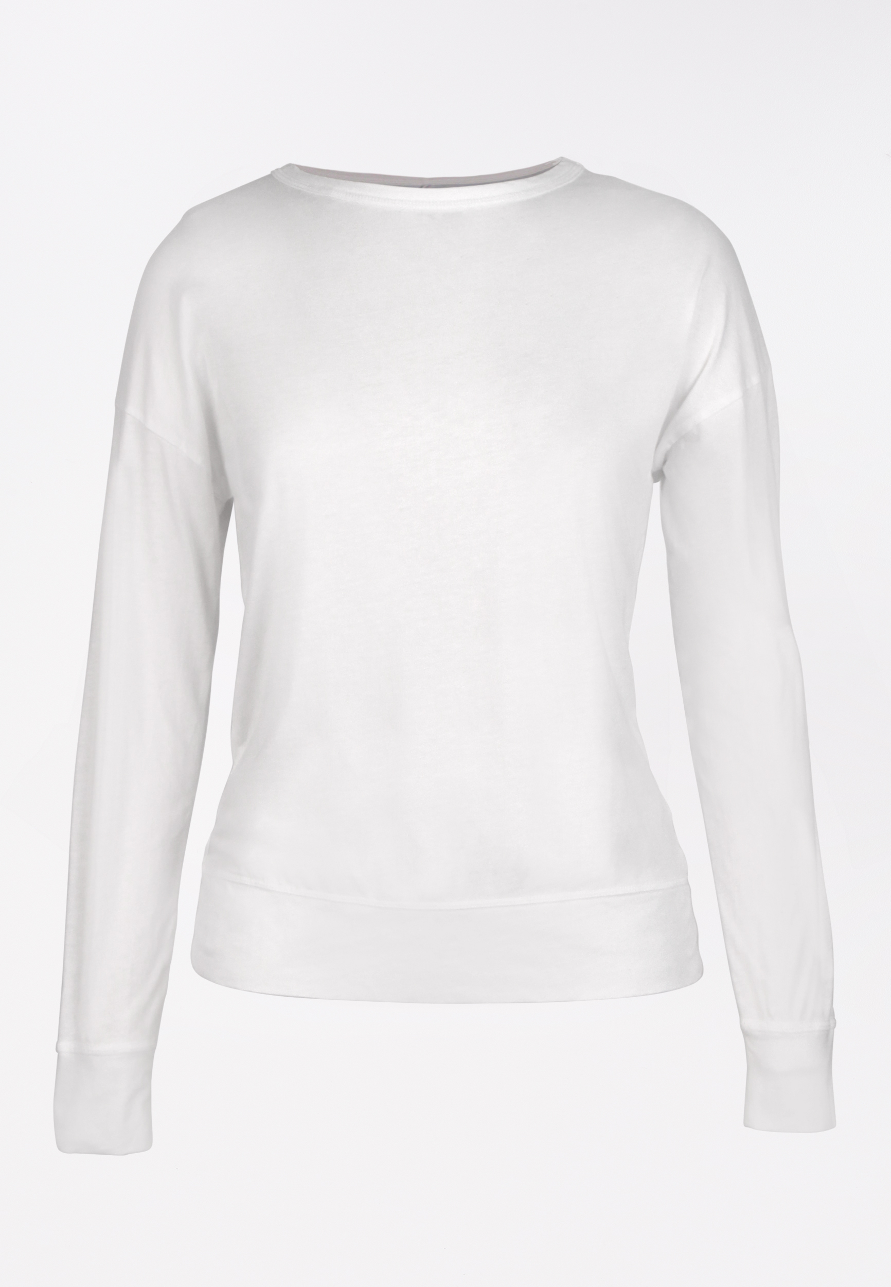 Solid Long Sleeve Pullover | maurices