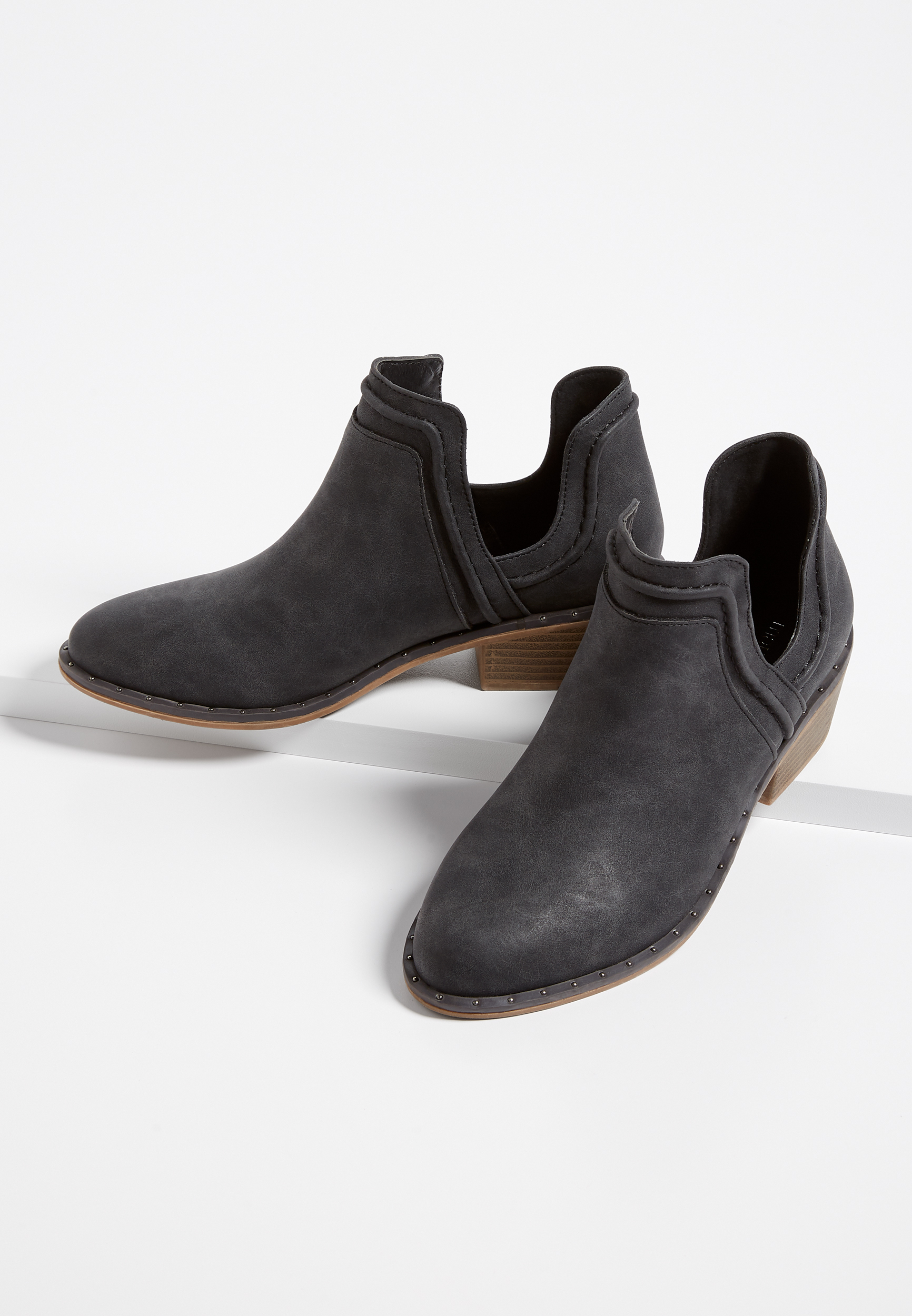 Athena Low Side Ankle Bootie | maurices