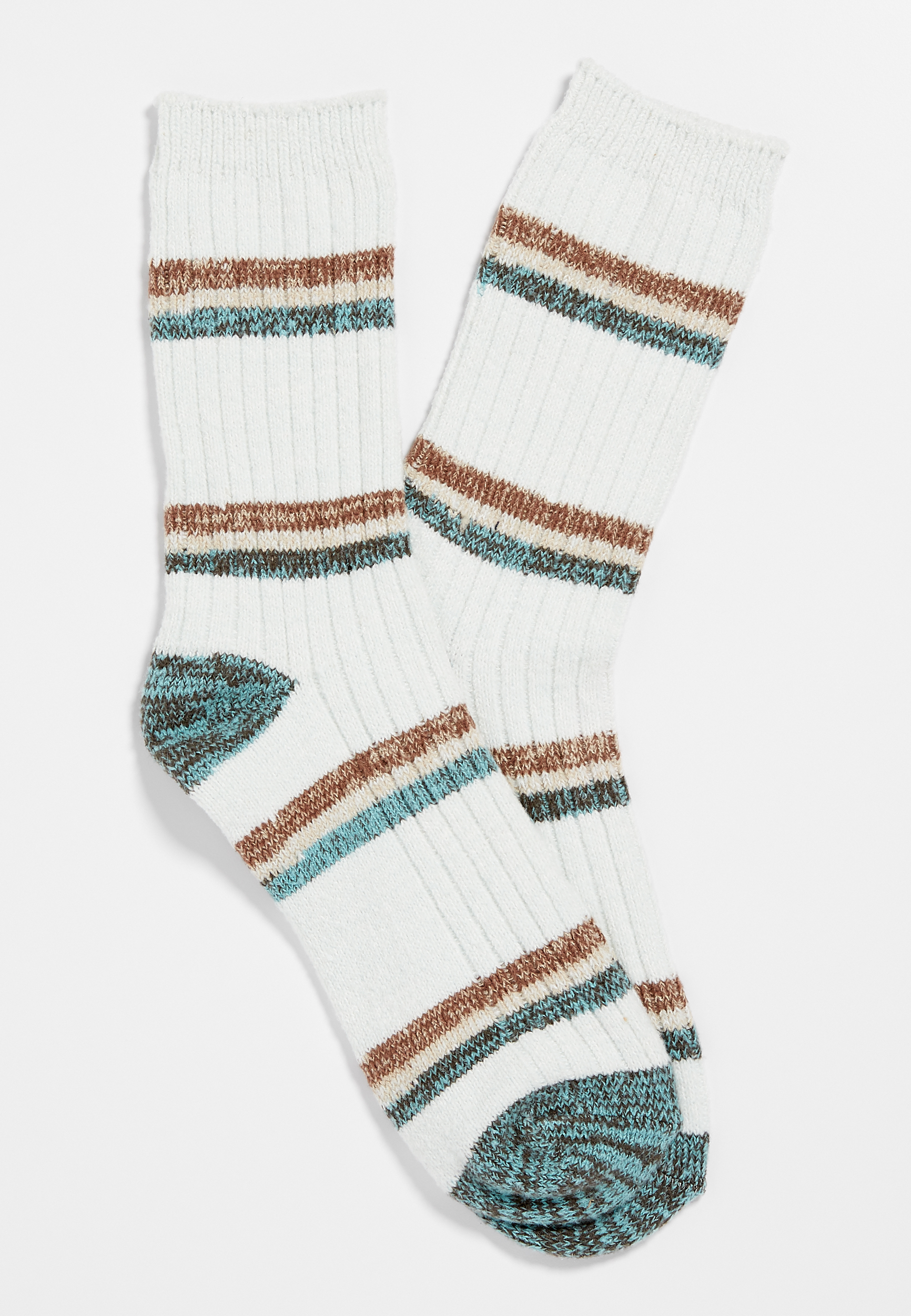 Multi Stripe Crew Sock | maurices