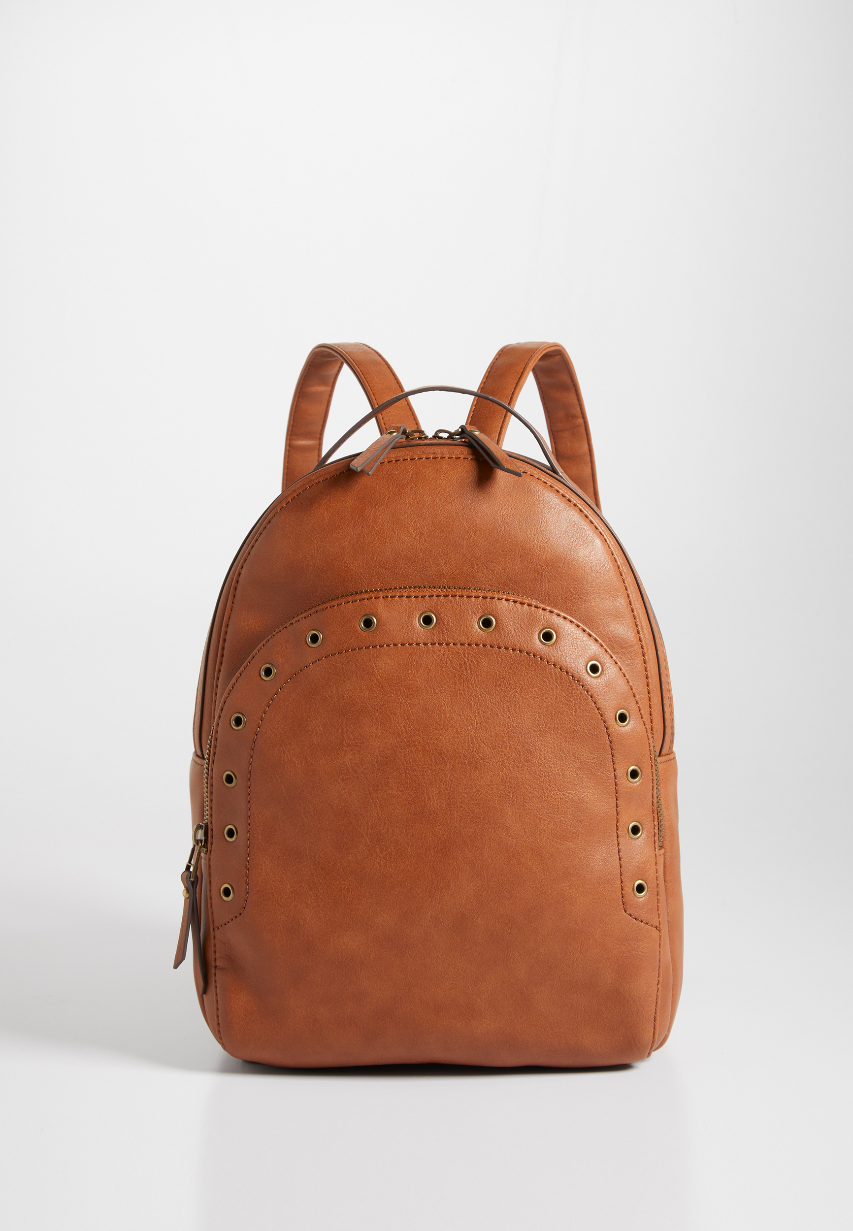 Cognac Grommet Backpack | maurices