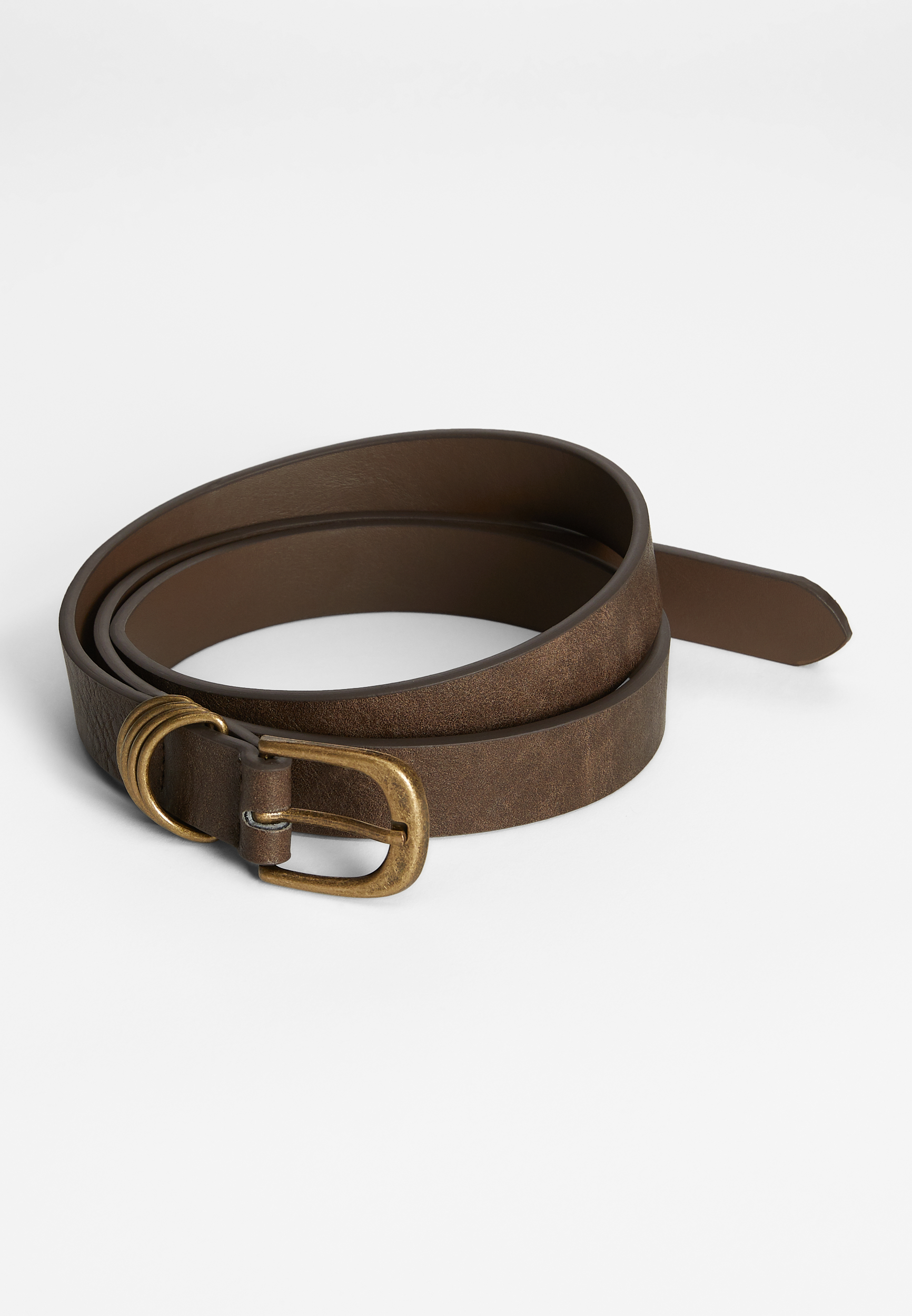 Brown Multi Ring Belt | maurices