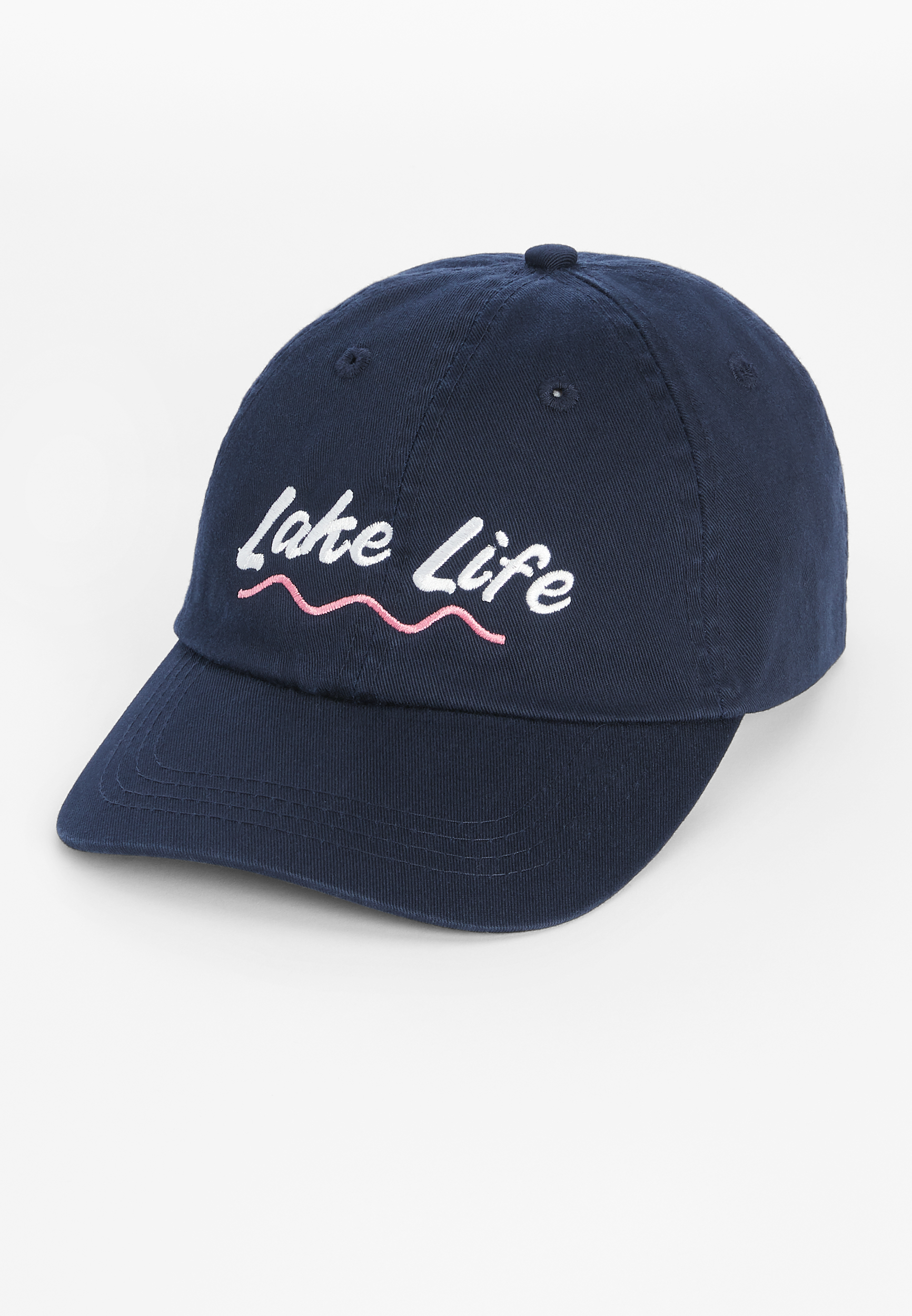 Lake Life Navy Blue Baseball Hat | maurices