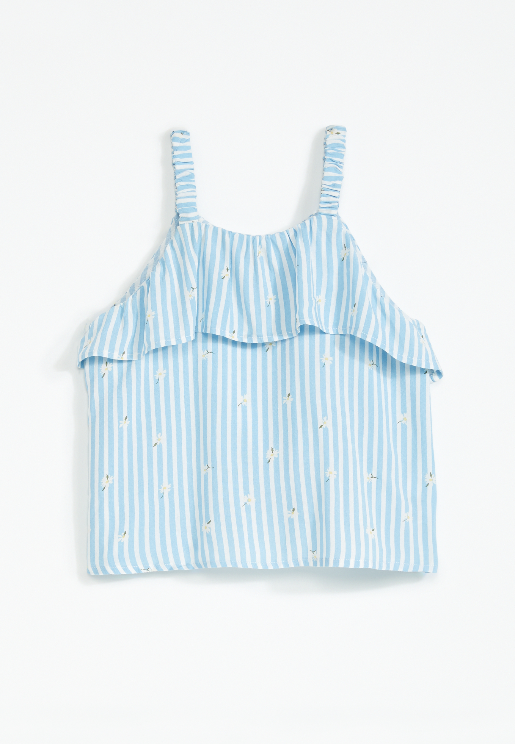 HFS Girls Floral Ruffle Tank Top | maurices