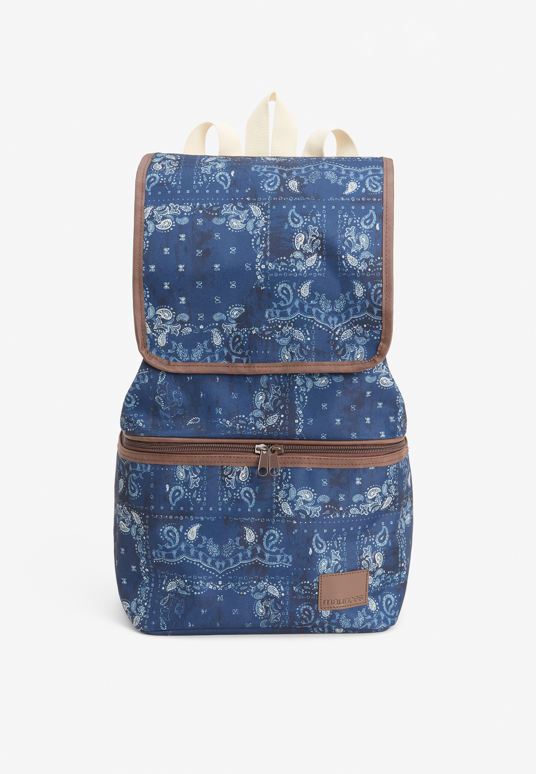 Blue Bandana Cooler Backpack | maurices