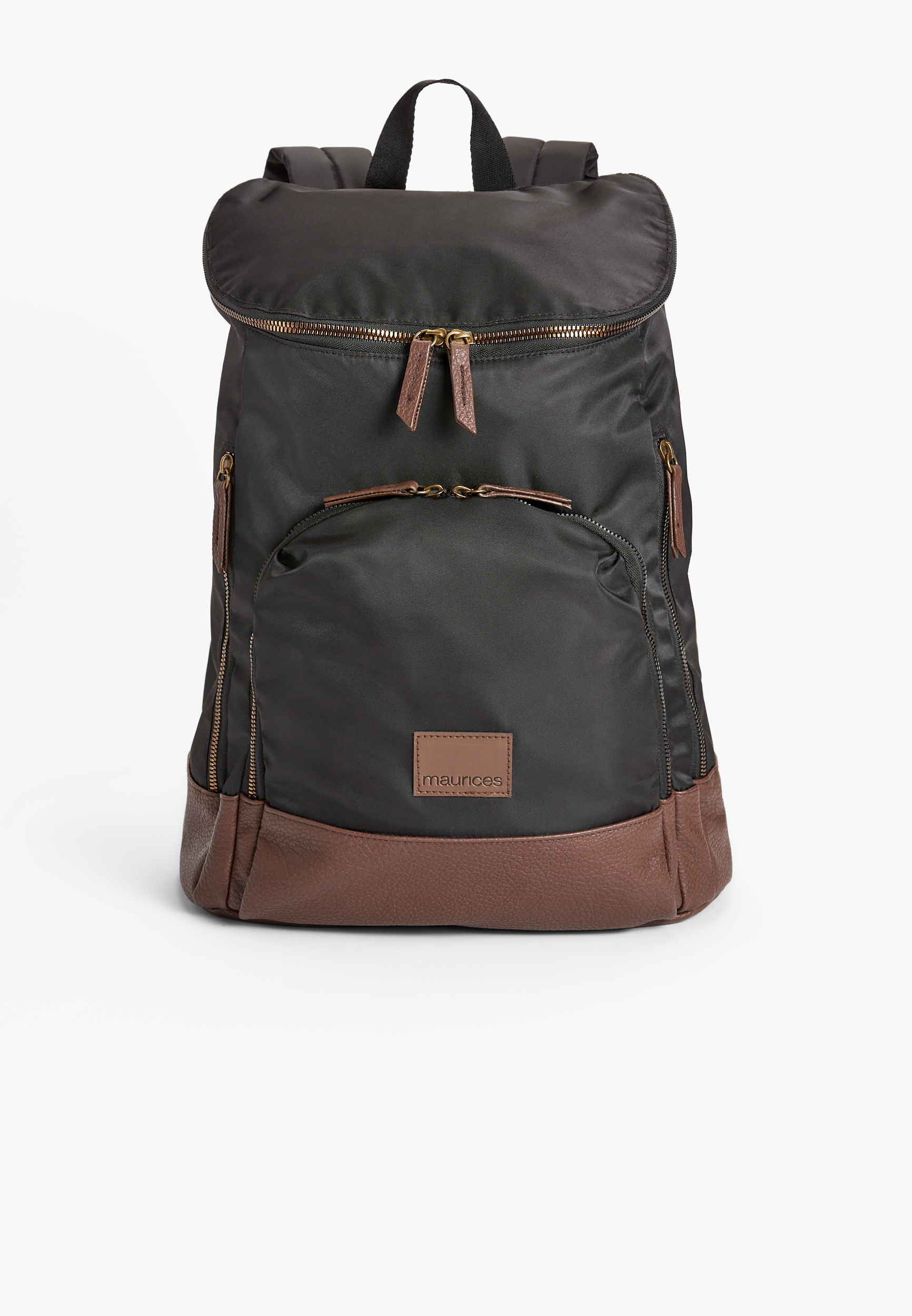 Black Nylon Backpack | maurices