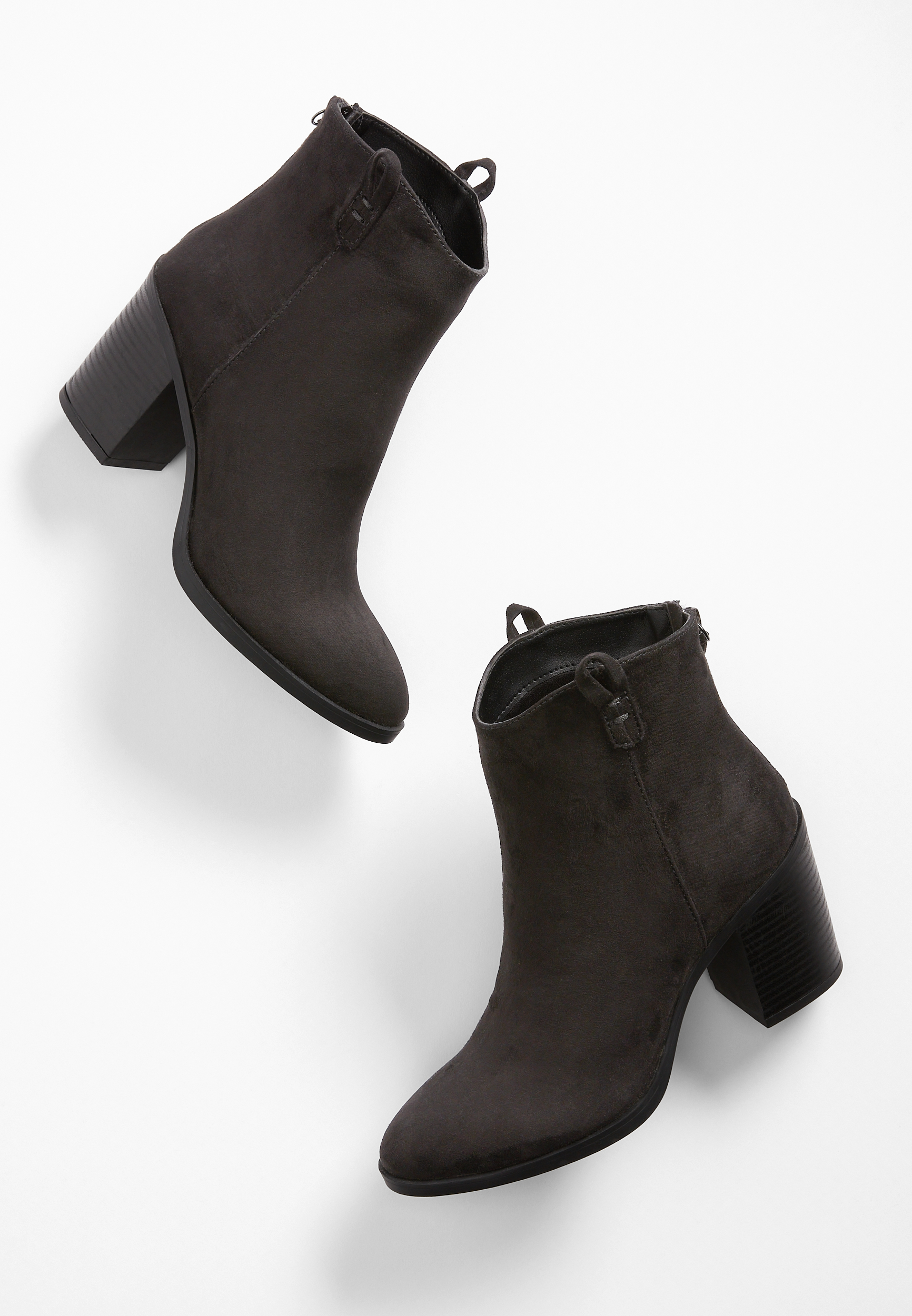 Athena Black Western Ankle Boot | maurices