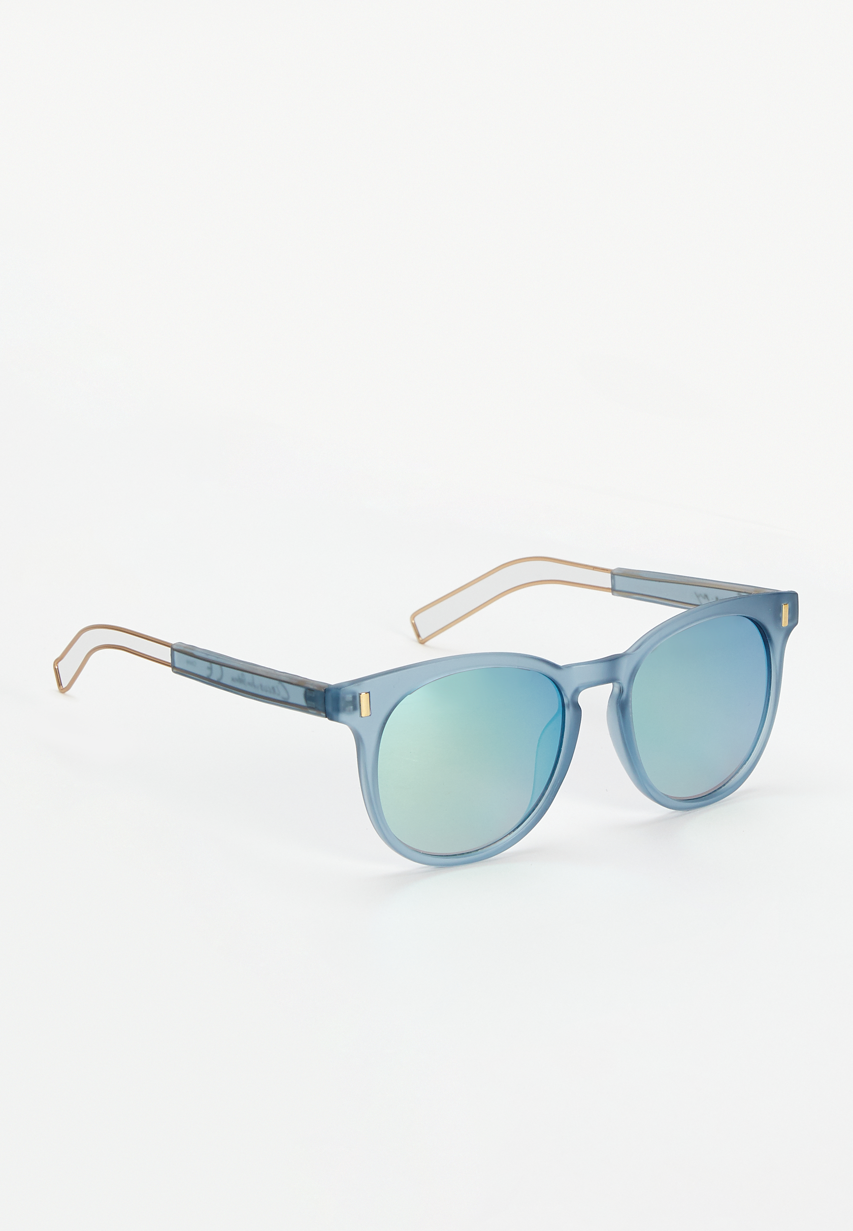 Circus by Sam Edelman™ Blue Trim Round Sunglasses | maurices