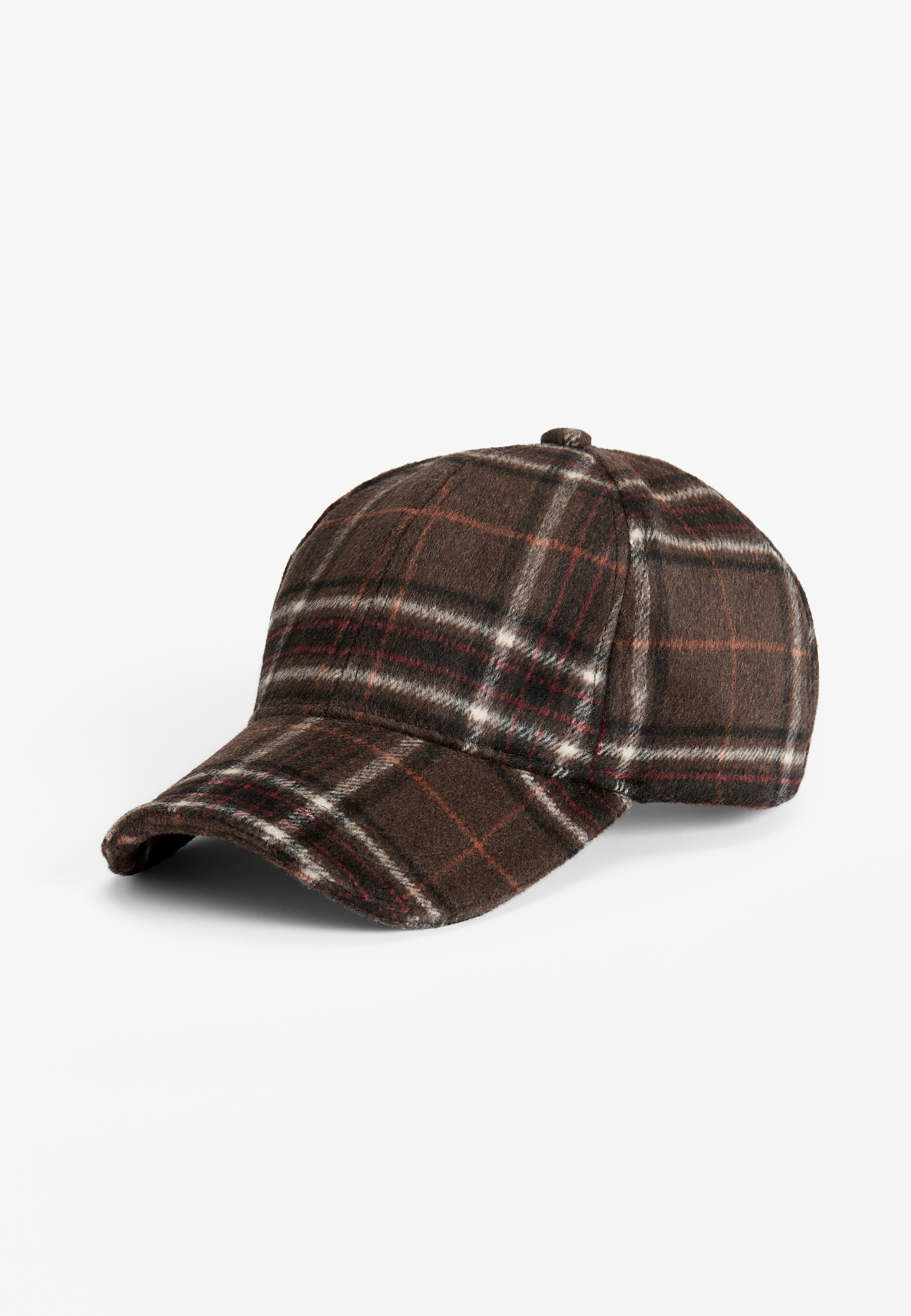 Brown Plaid Hat | maurices