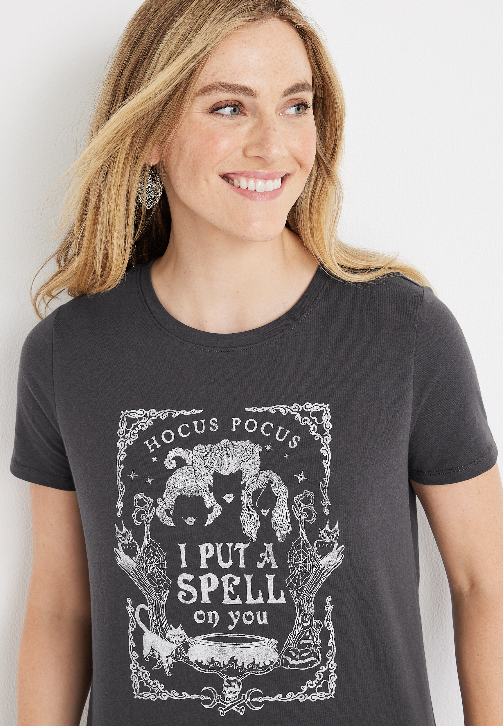 Disney Hocus Pocus I Put A Spell On You Graphic Tee | maurices