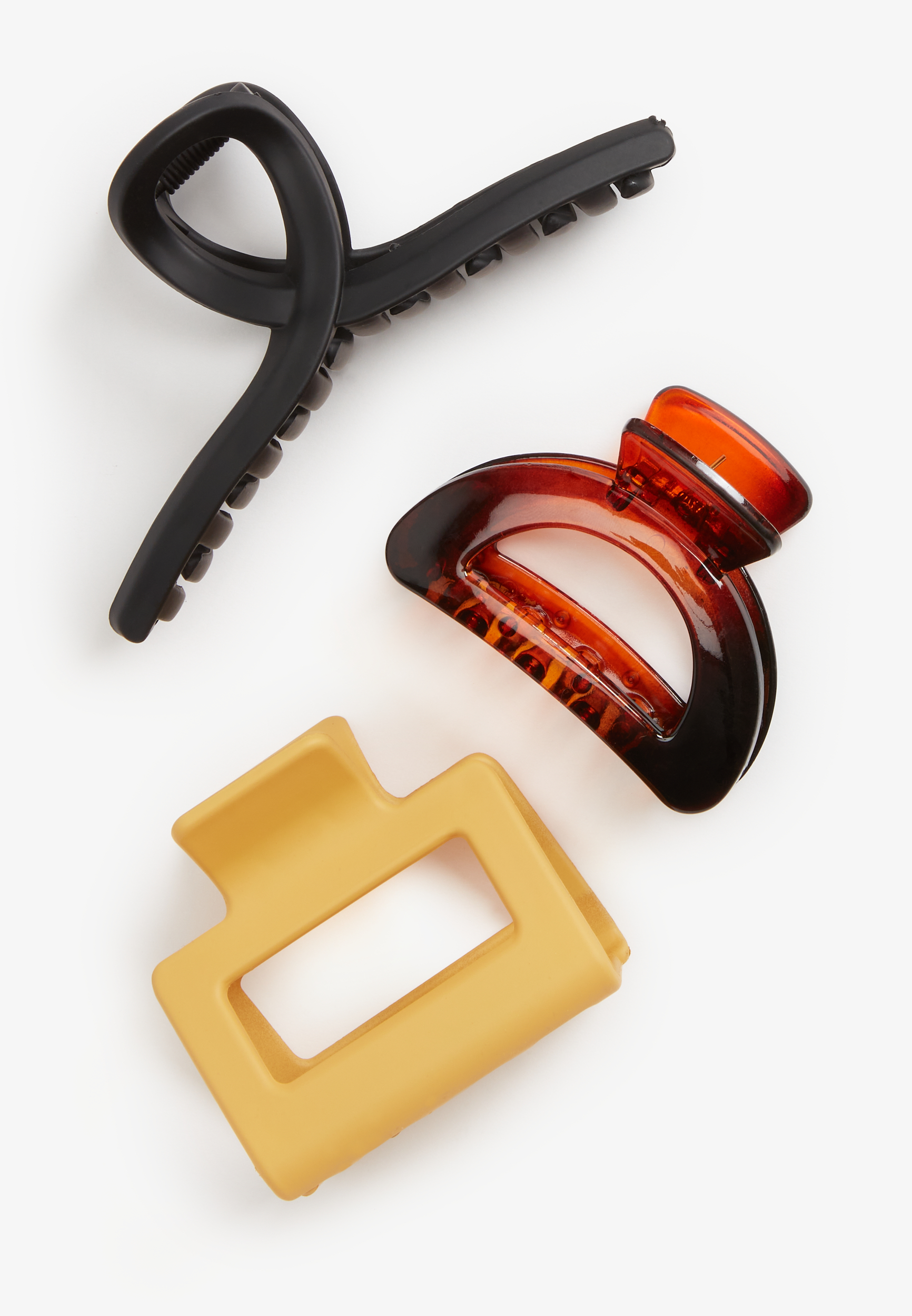 3 Pack Variety Hair Clips | maurices