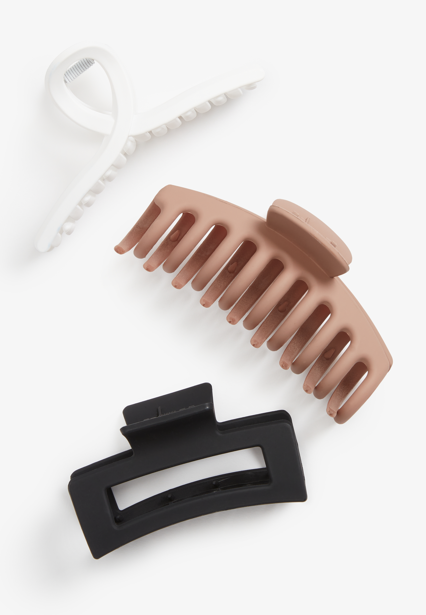 3 Pack Neutral Variety Hair Clips | maurices