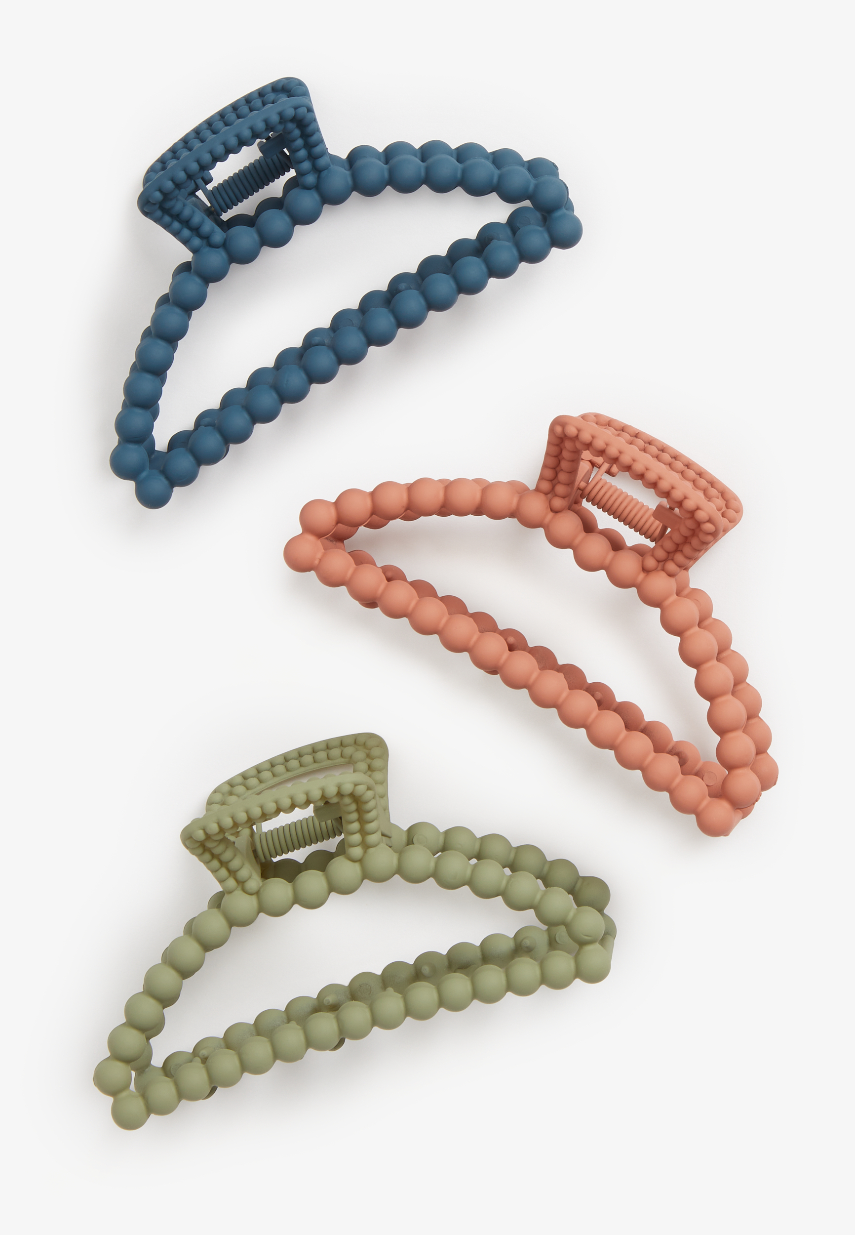 3 Pack Bubble Claw Hair Clips | maurices
