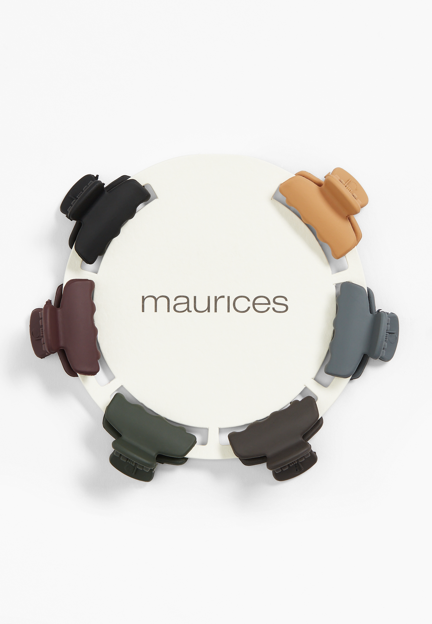 6 Pack Mini Claw Hair Clips | maurices