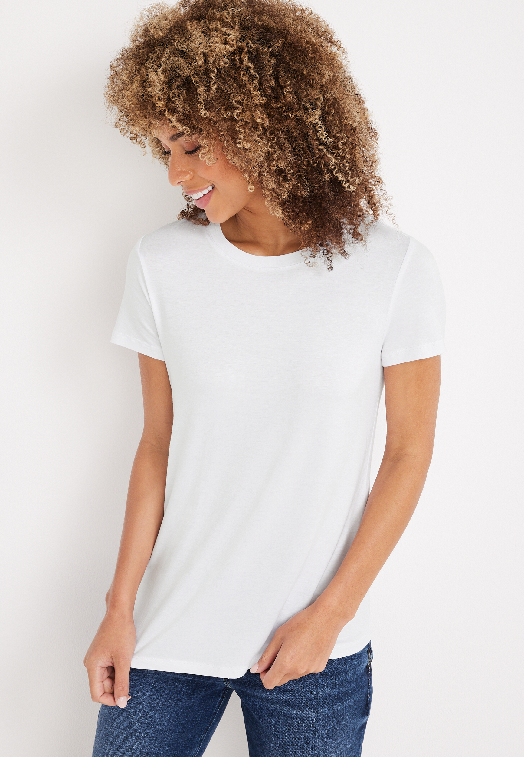 24/7 Kennedy Crew Neck Tee | maurices