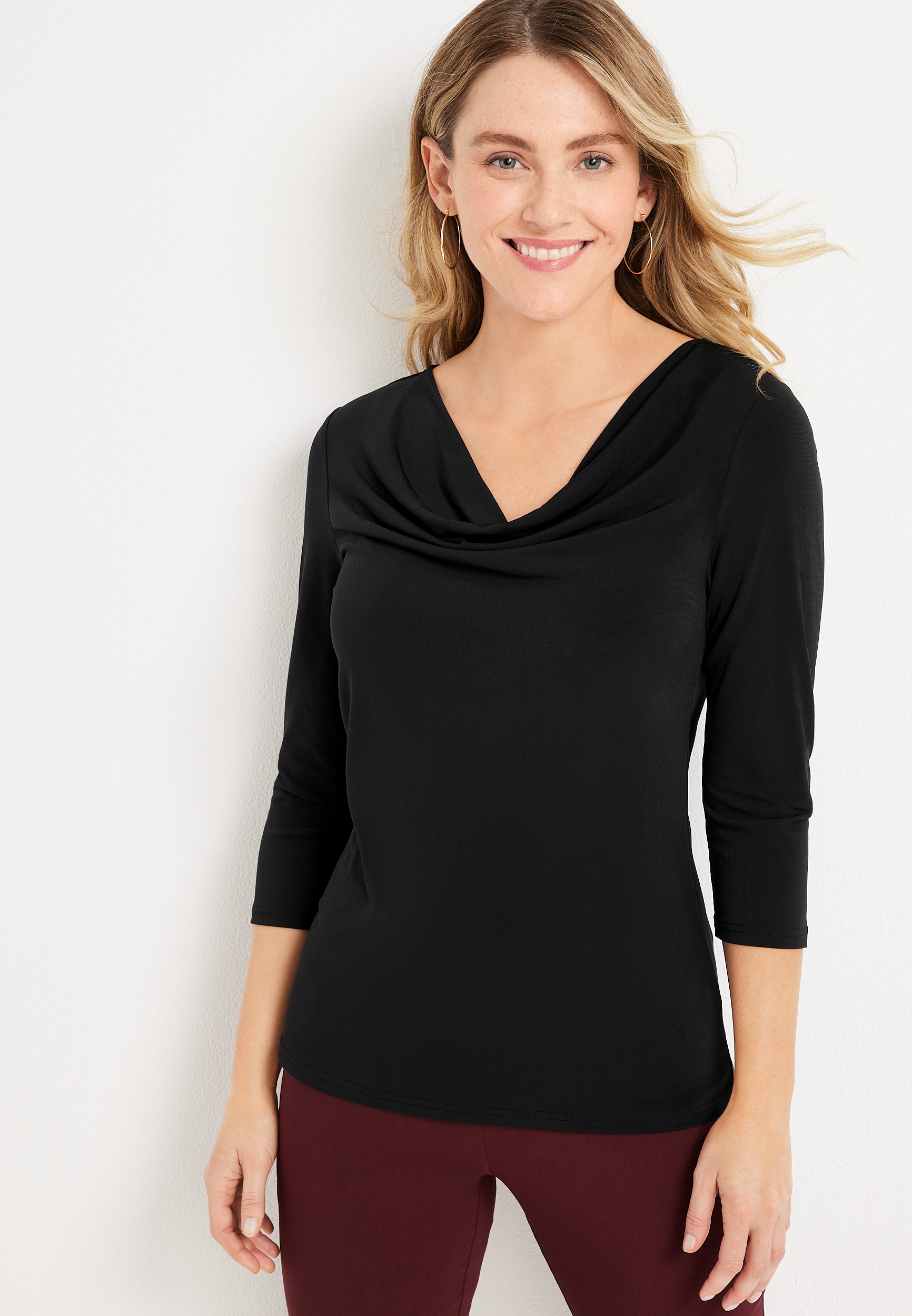 Cowl Neck Blouse | maurices