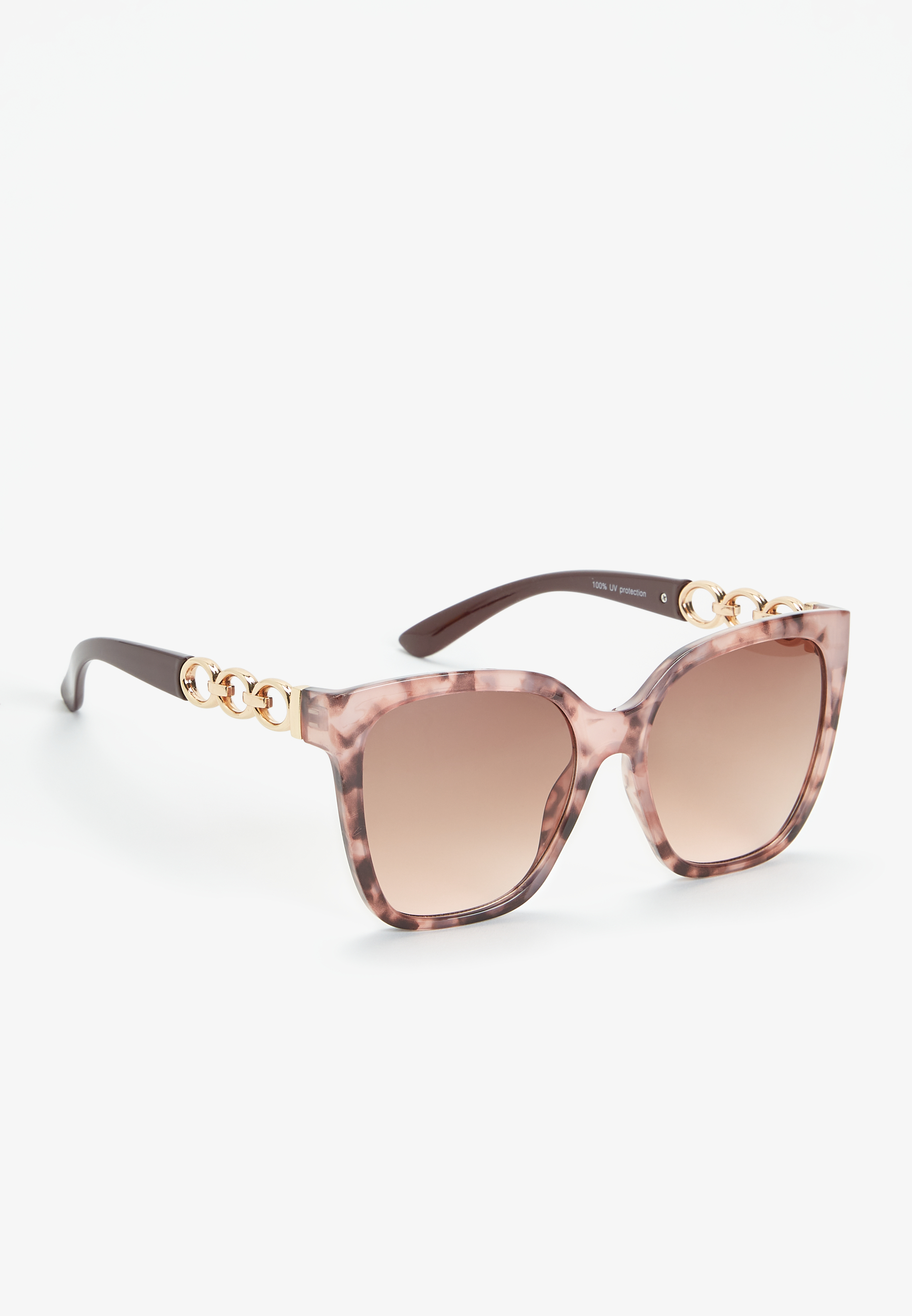 Pink Tortoise Sunglasses | maurices