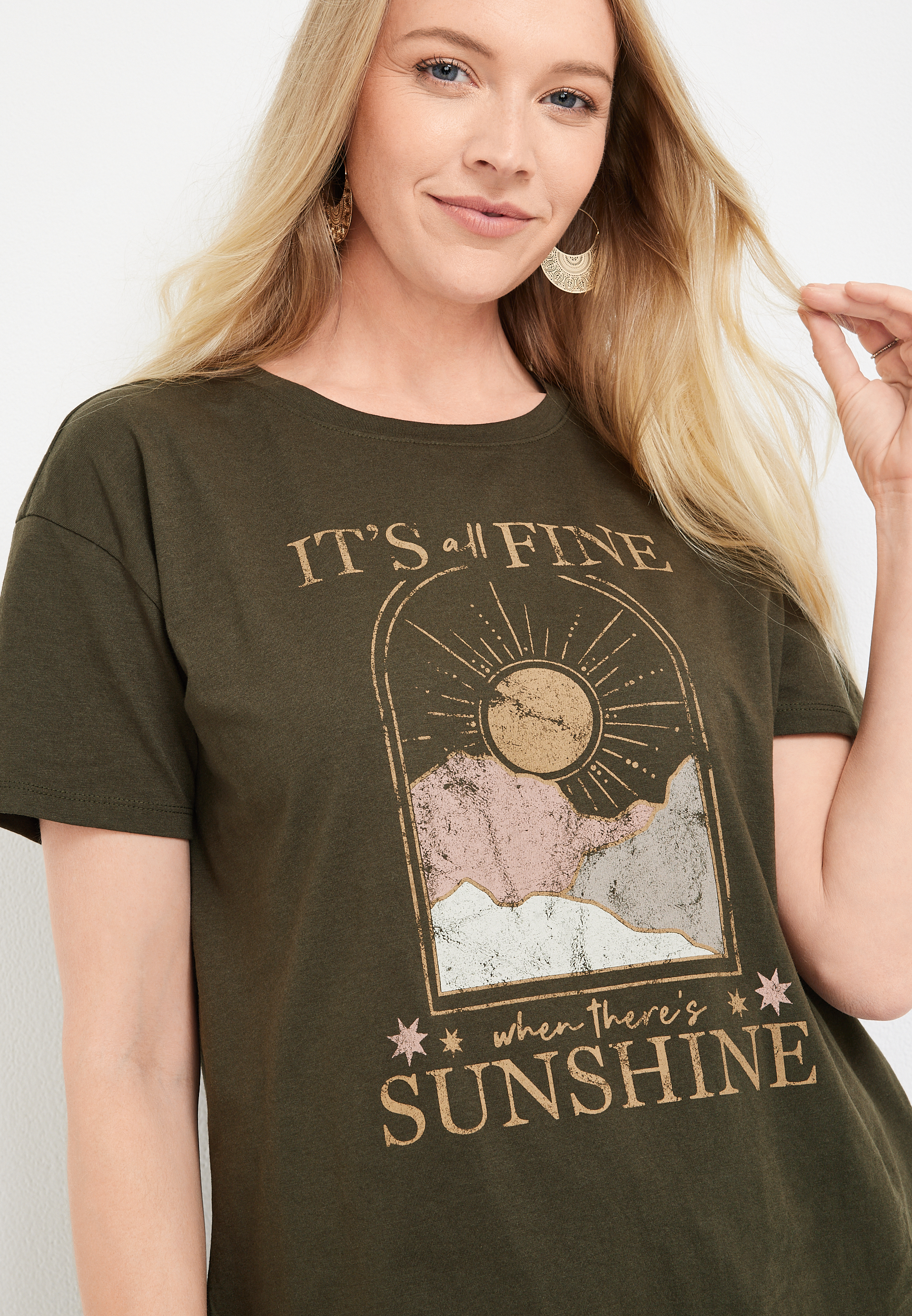 Sunshine Graphic Tee | maurices
