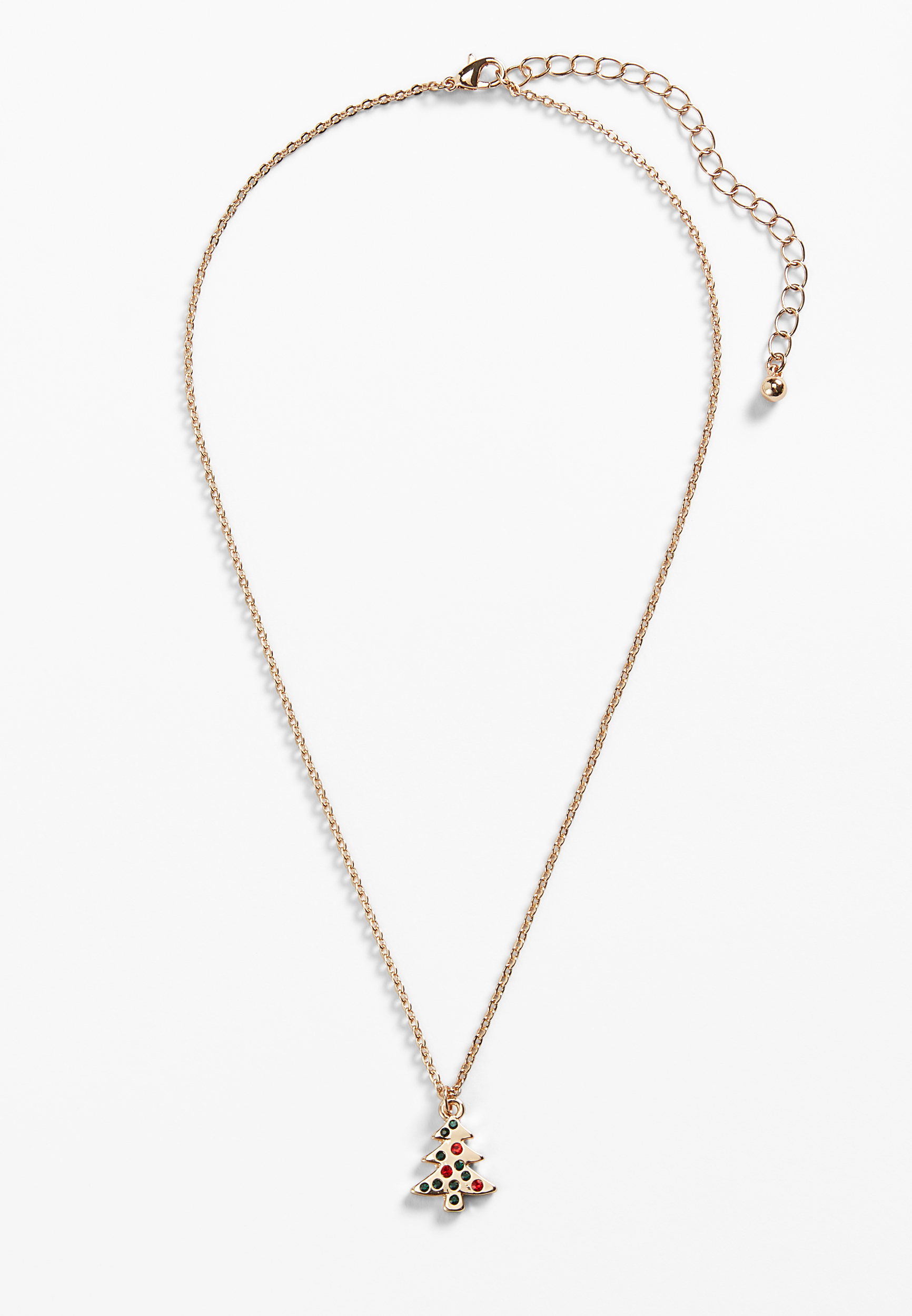 HFS Girls Christmas Tree Necklace | maurices