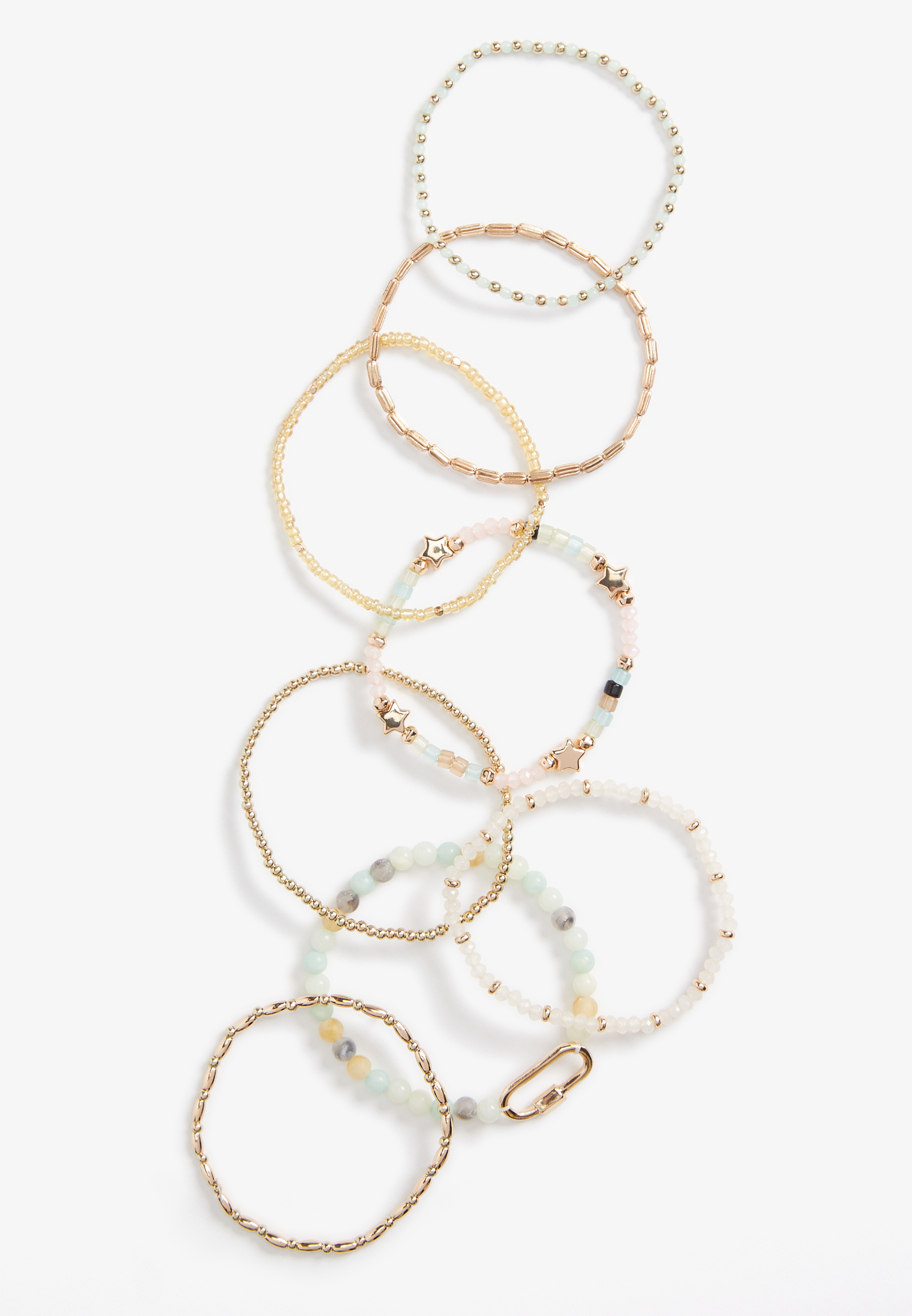 8 Piece Beaded Stretch Bracelet Set Maurices