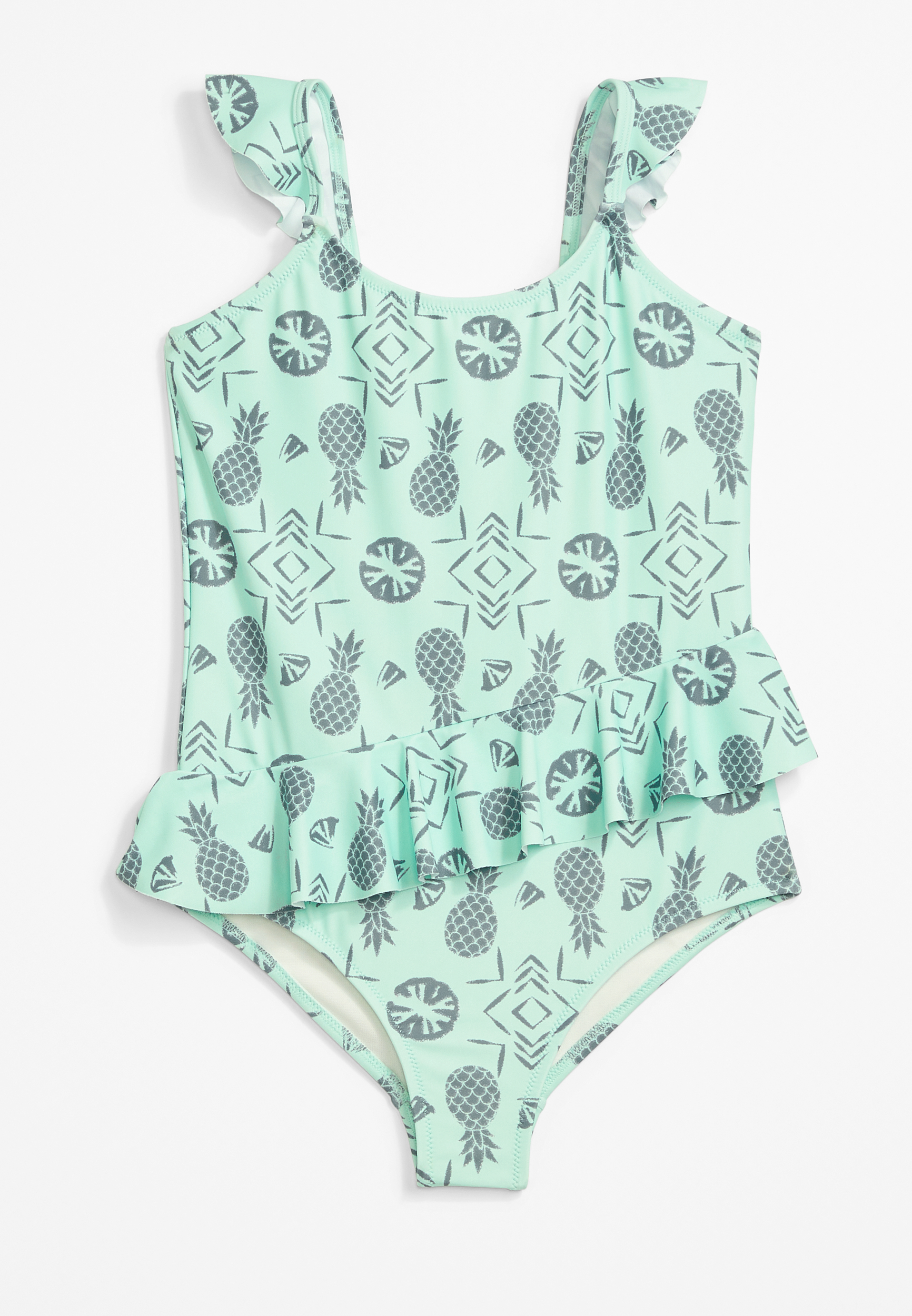 HFS Girls Ruffle One Piece Swimsuit | maurices