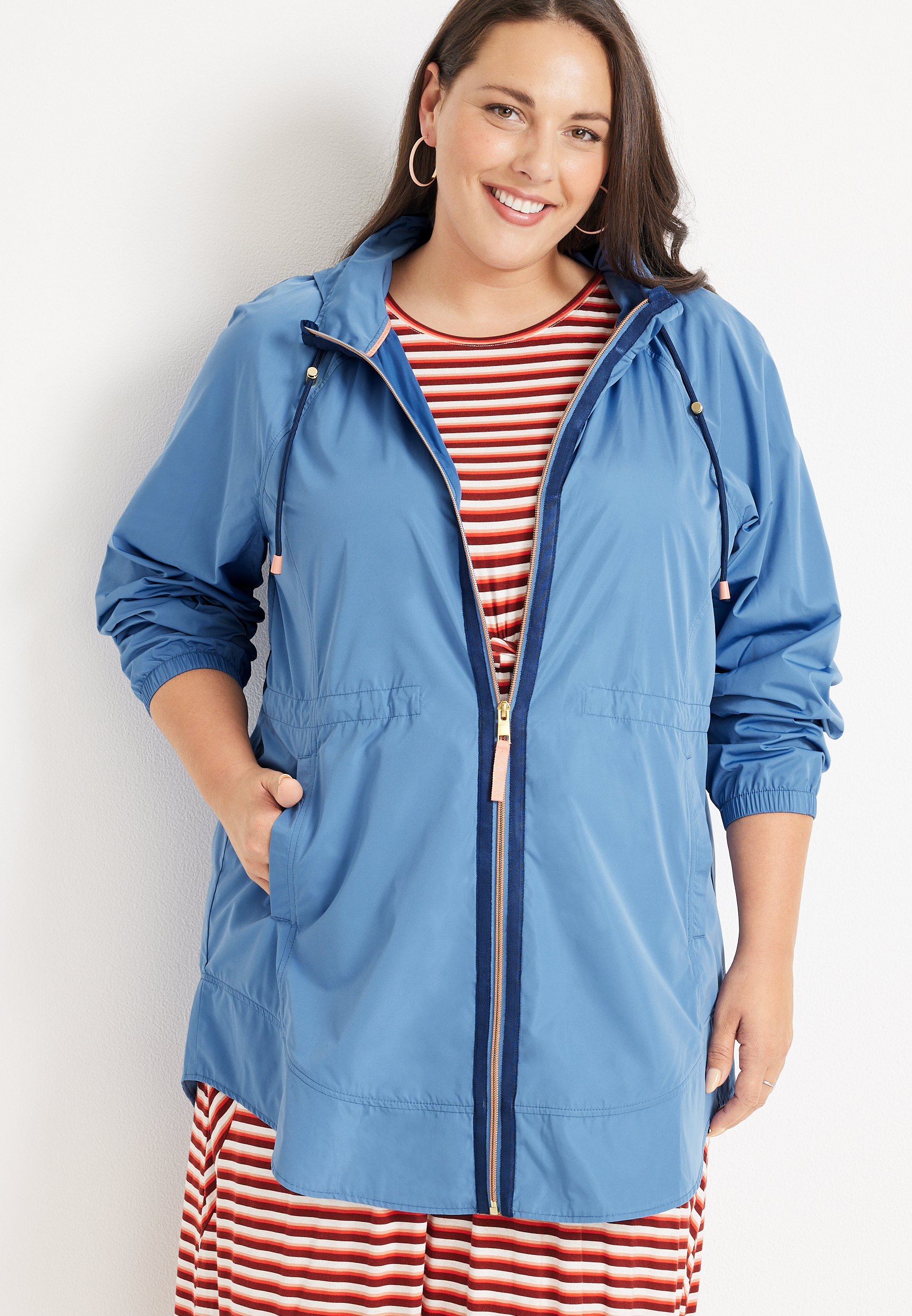 Plus Size Uptrail Adjustable Jacket | maurices