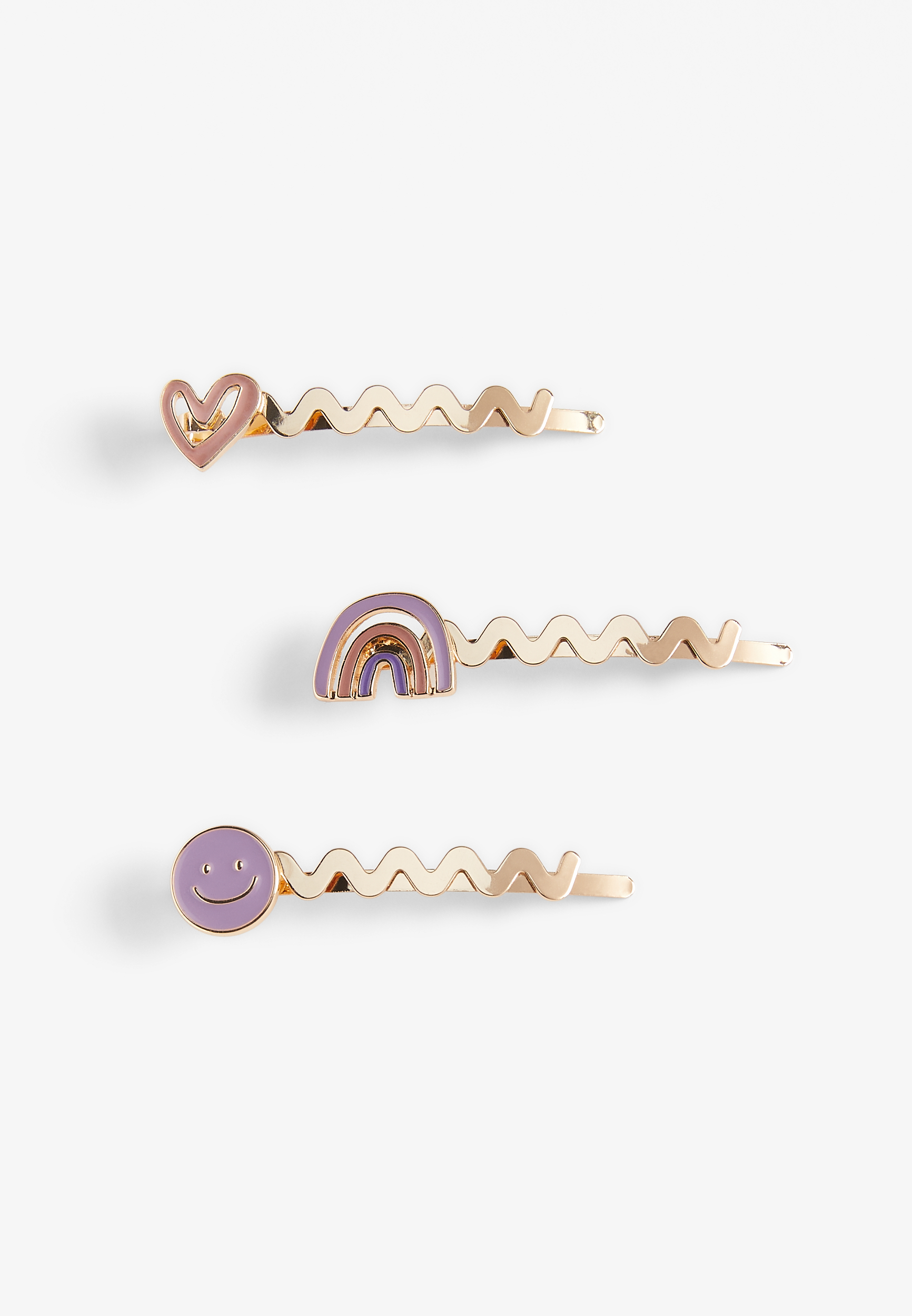 HFS Girls 3 Pack Gold Variety Hair Pins | maurices
