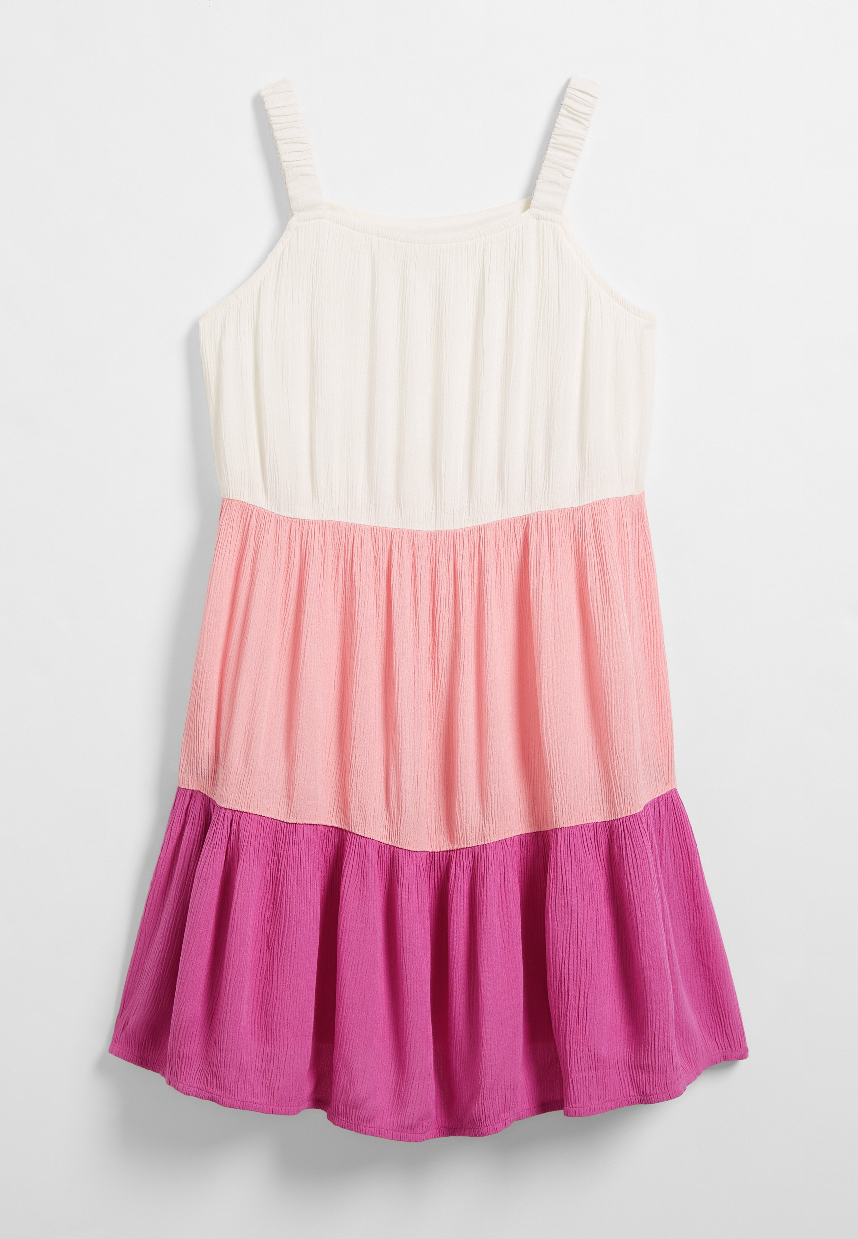Hfs Girls Colorblock Tiered Tank Dress Maurices