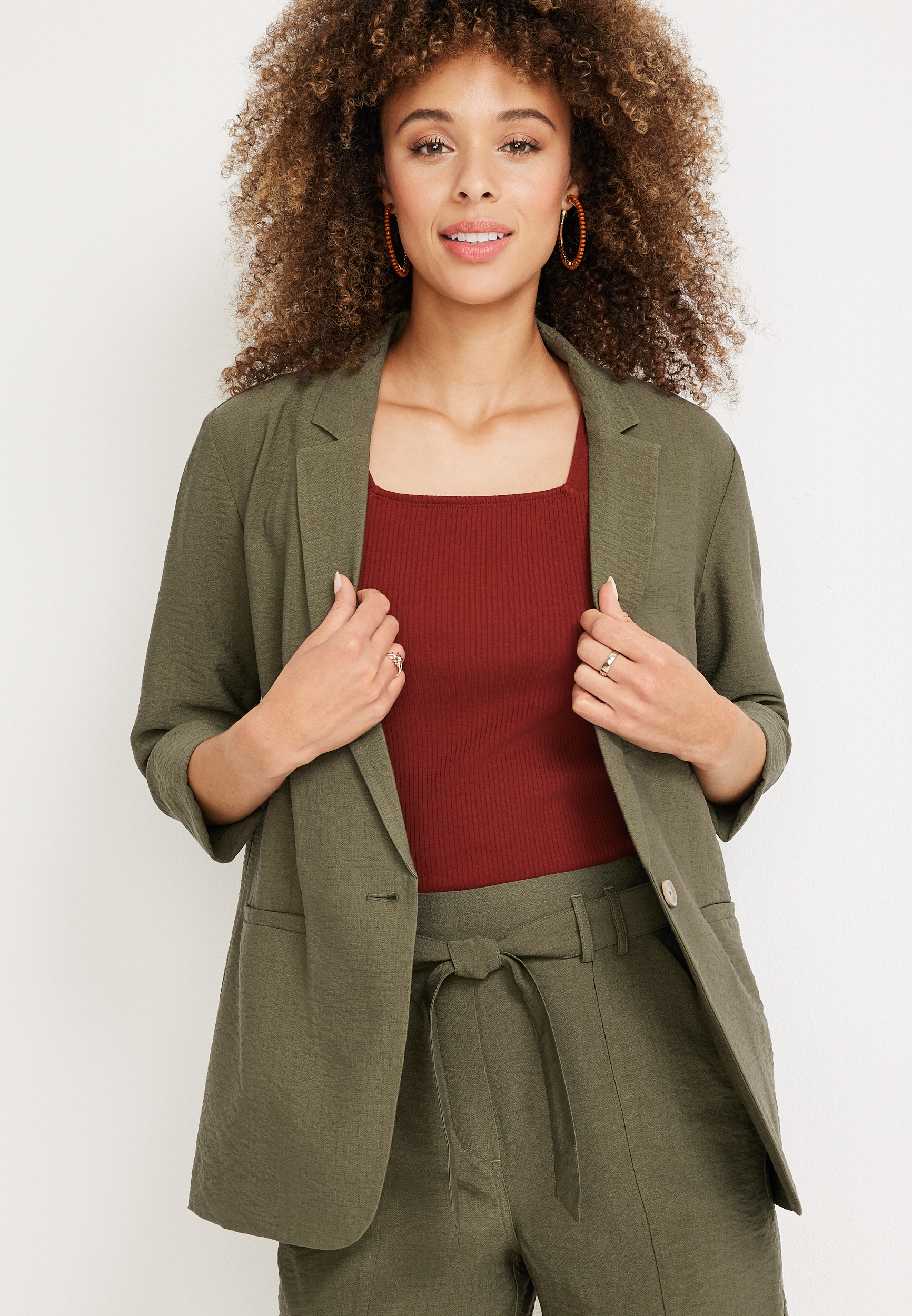 One Button Blazer | maurices