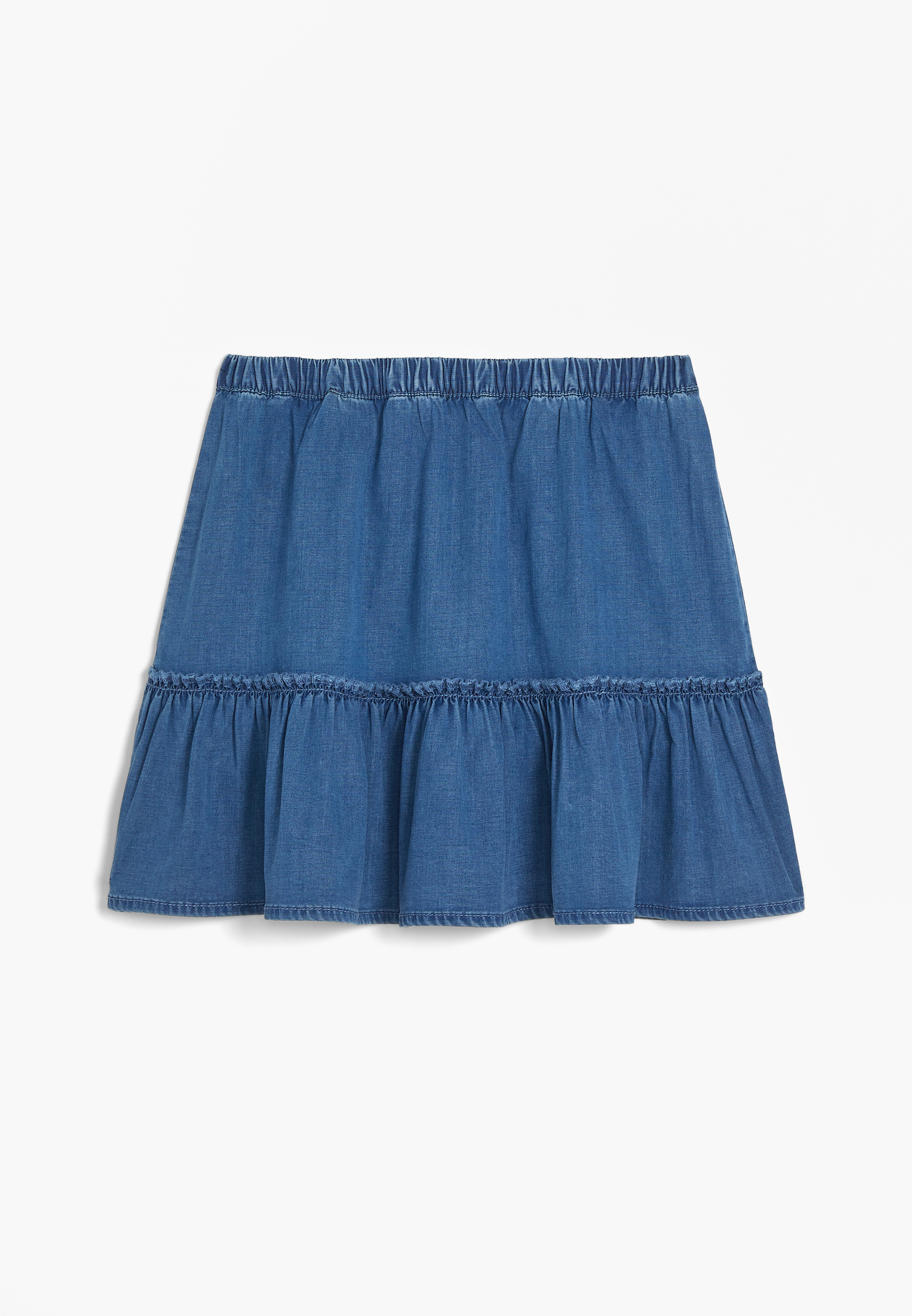 Hfs Girls Chambray Tiered Skirt Maurices