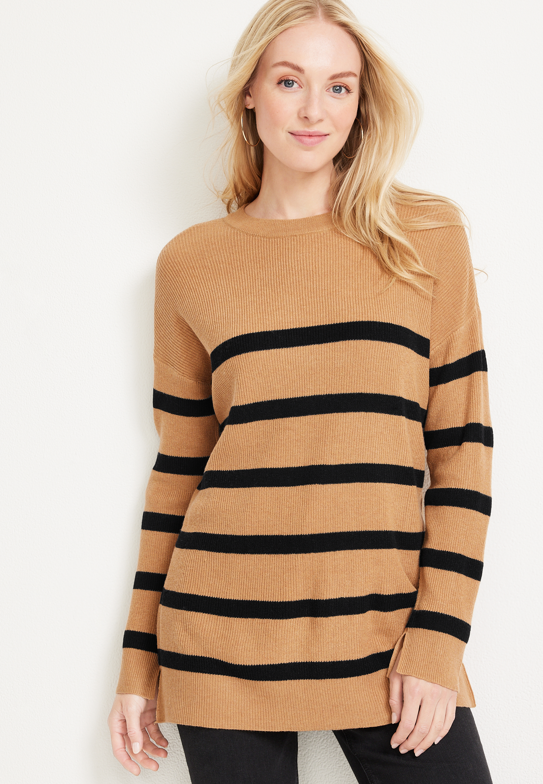 Striped Tunic Sweater | maurices